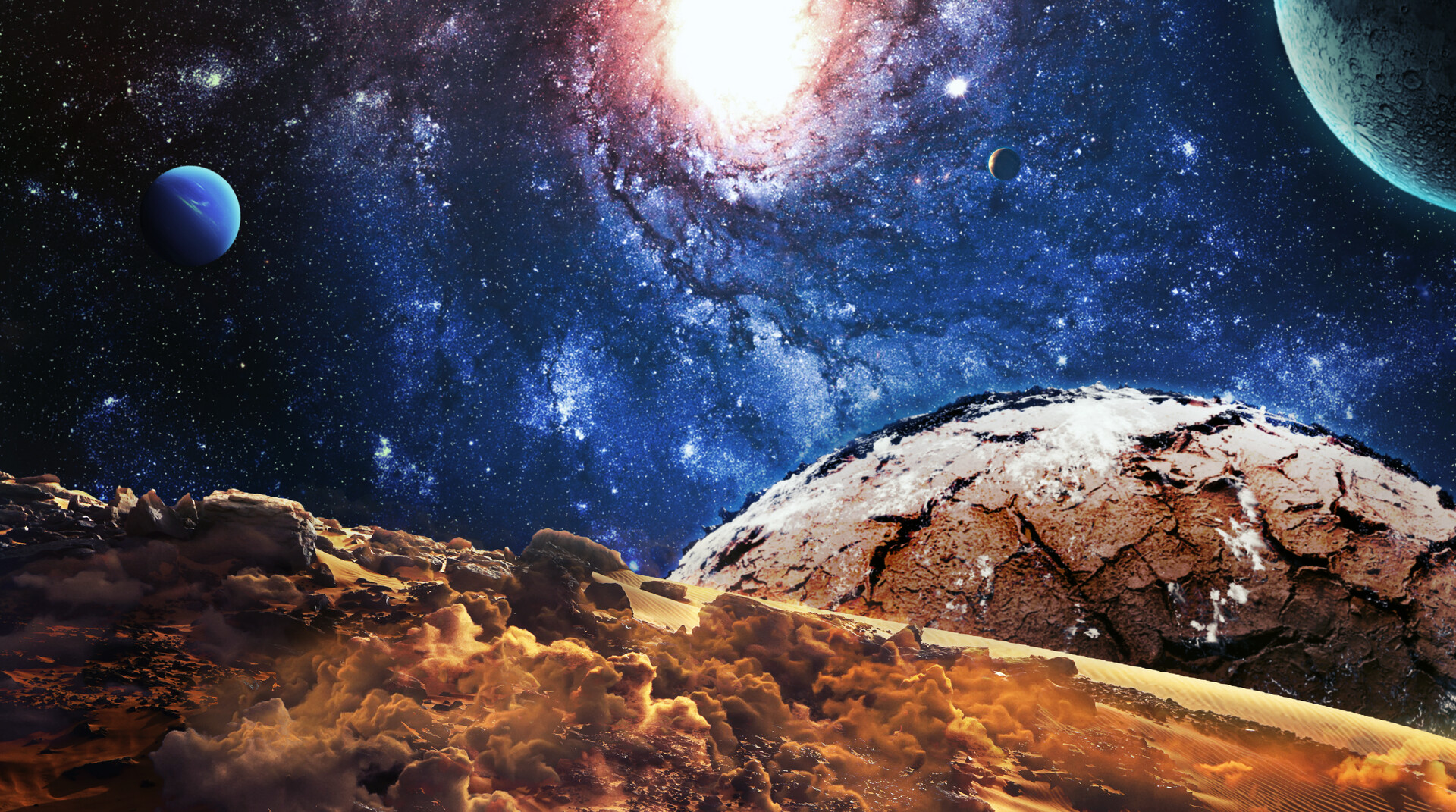 ArtStation - Project Universe: Planetary system