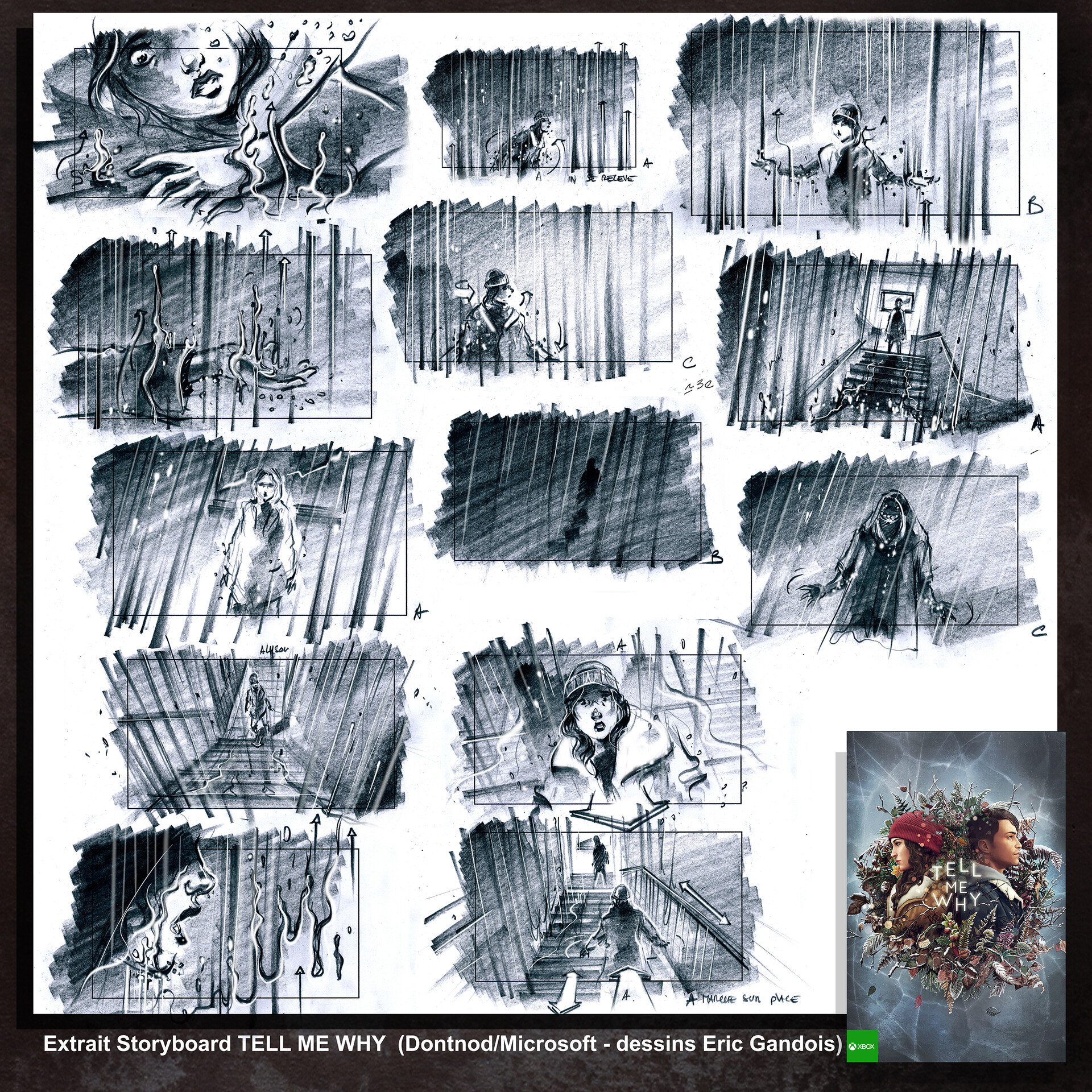 ArtStation - Tell Me Why Storyboard