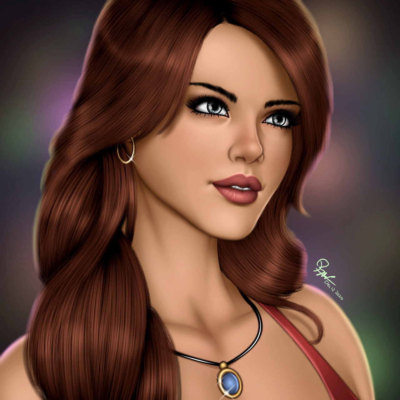 ArtStation - Alice(OC) Timelapse Clip Studio