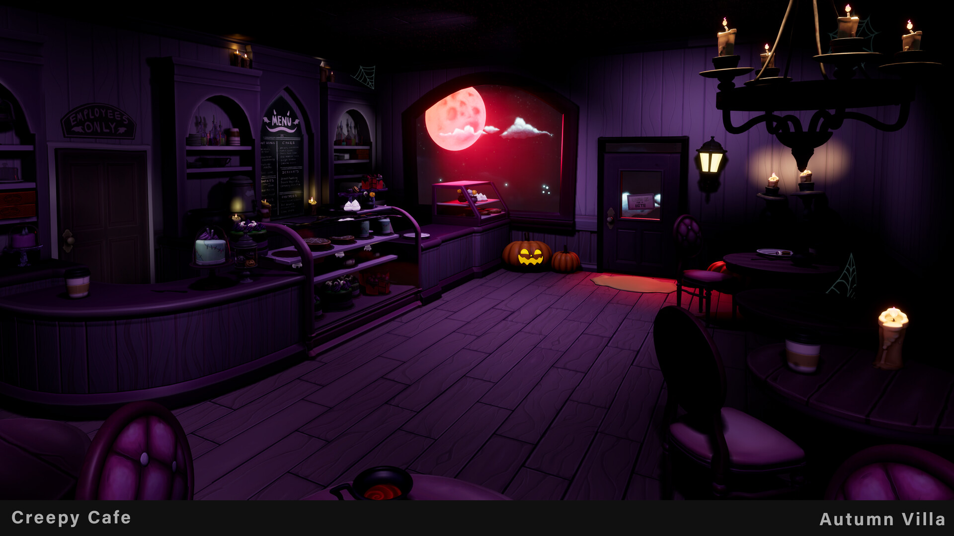 ArtStation - Creepy Cafe