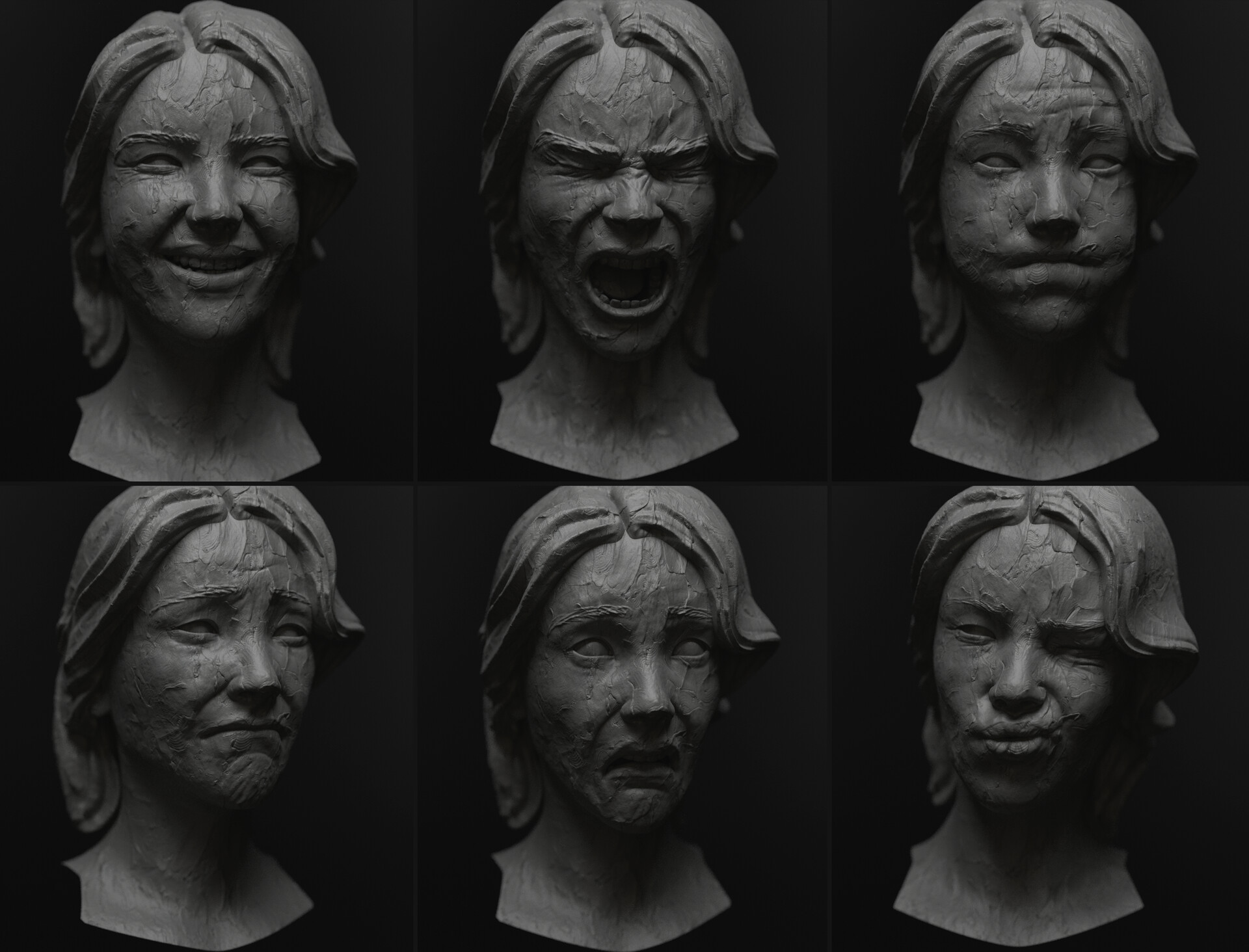 ArtStation - Blendshape Expressions | Practice