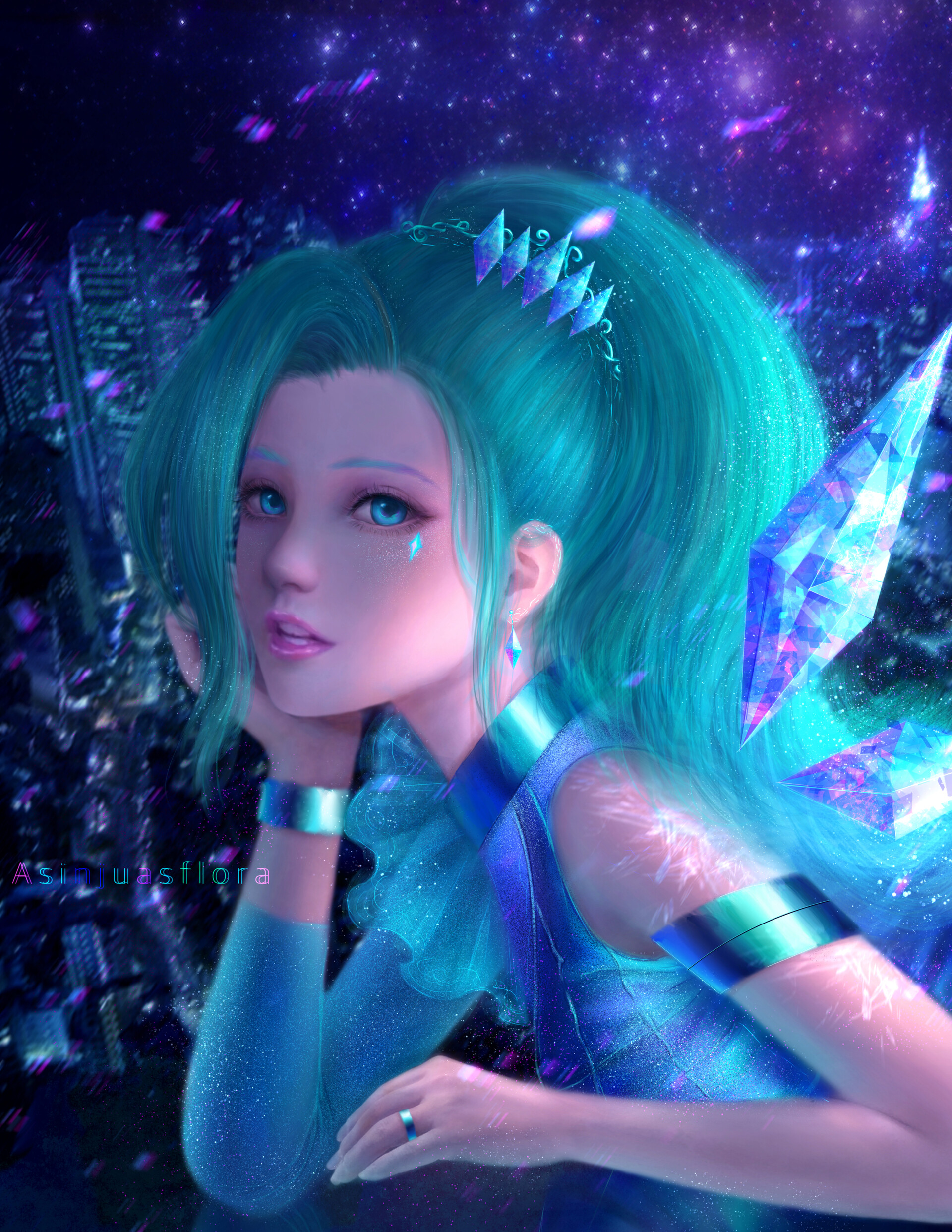 ArtStation - KDA Seraphine-League of Legends