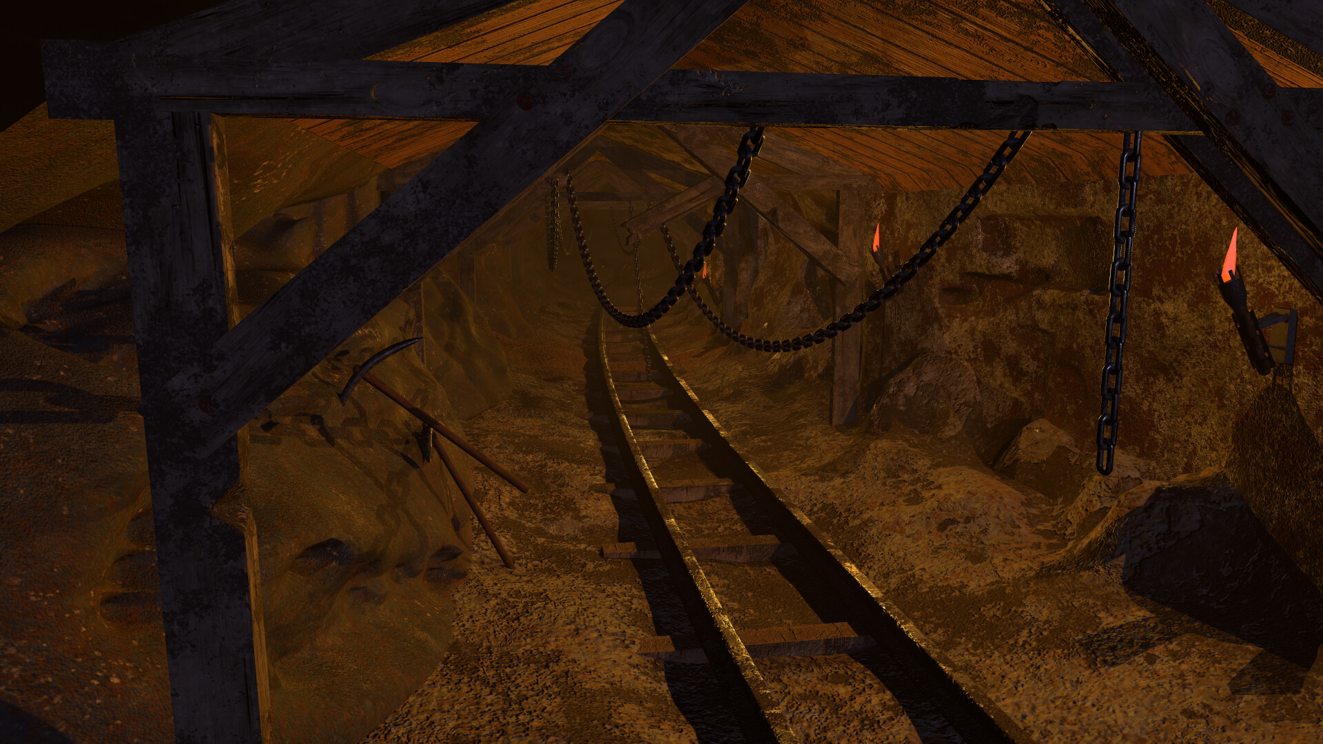 ArtStation - Collapsed mine