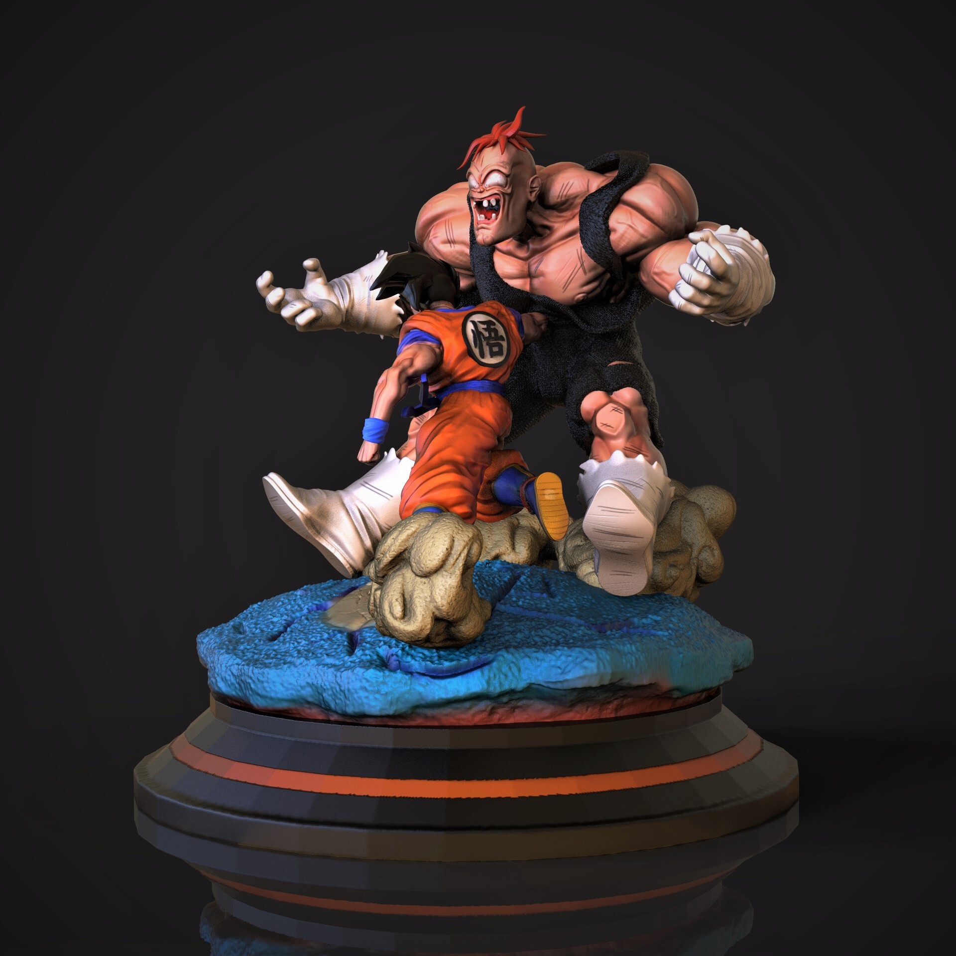 ArtStation - Goku Vs Recoome