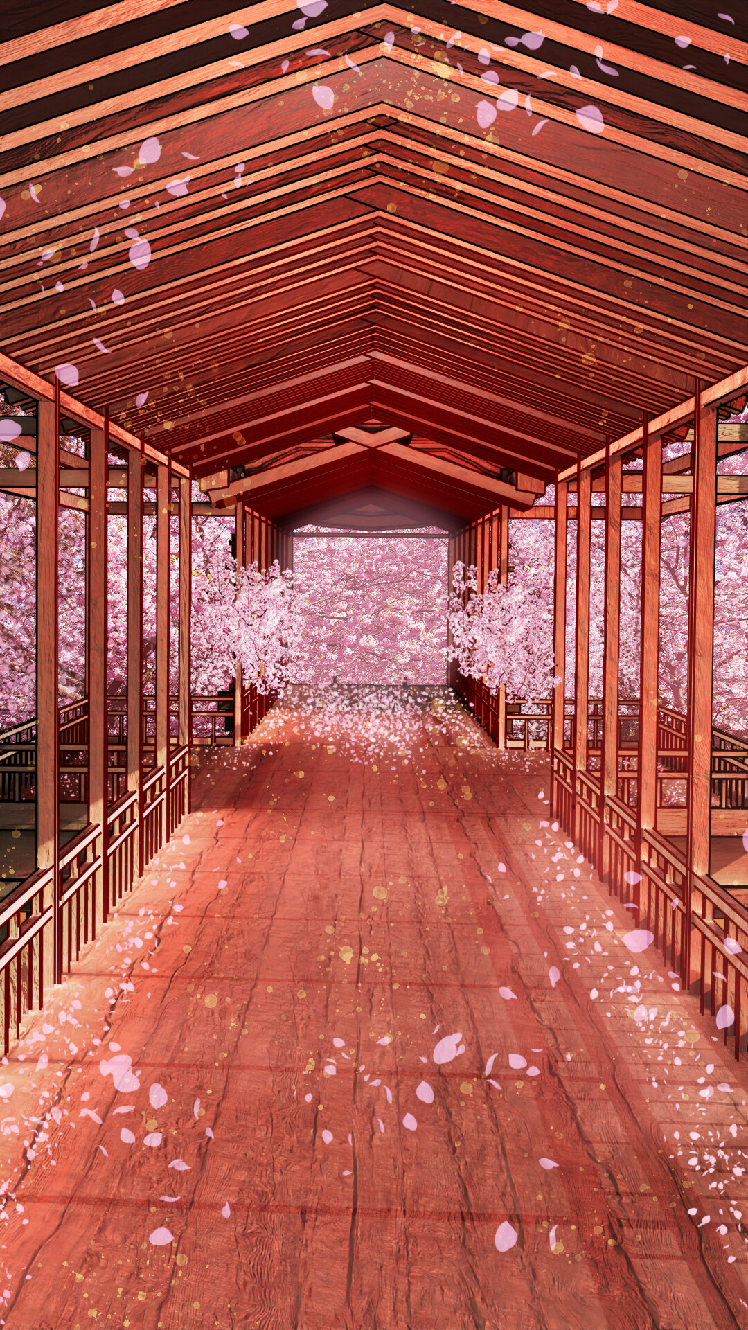 watari bito - Cherry Blossom Corridor