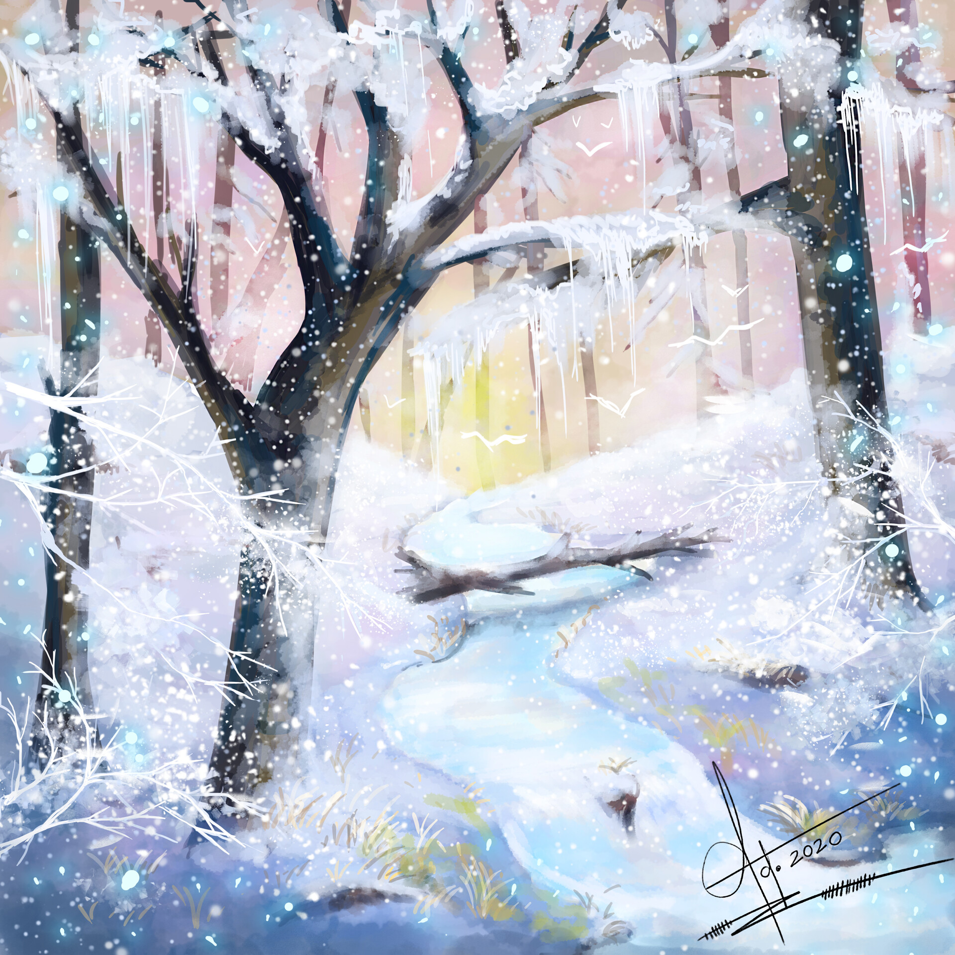 ArtStation - Winter Day