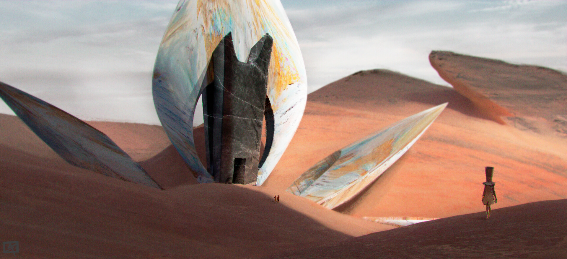 ArtStation - Alien building