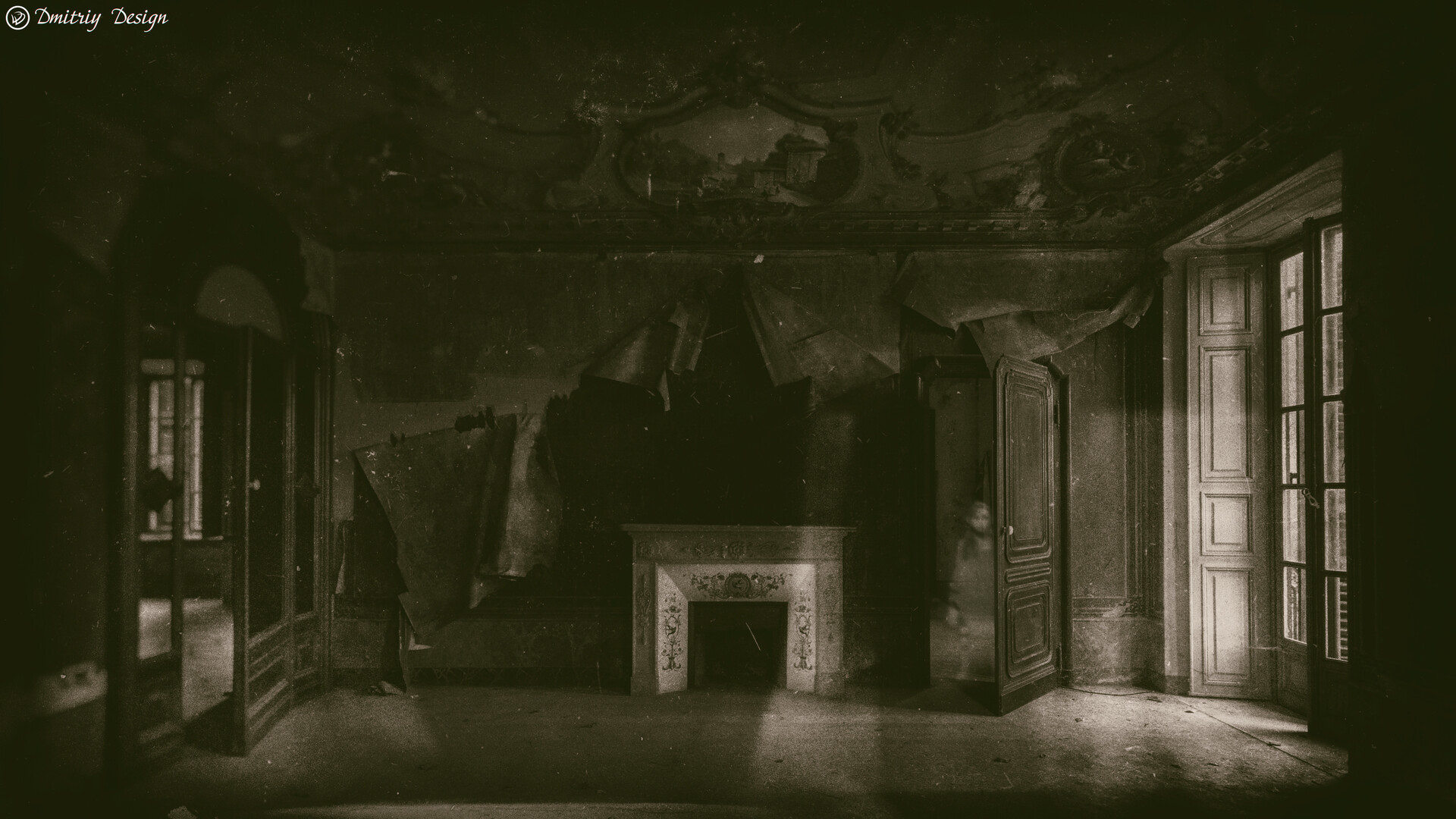 ArtStation - horror art ghost