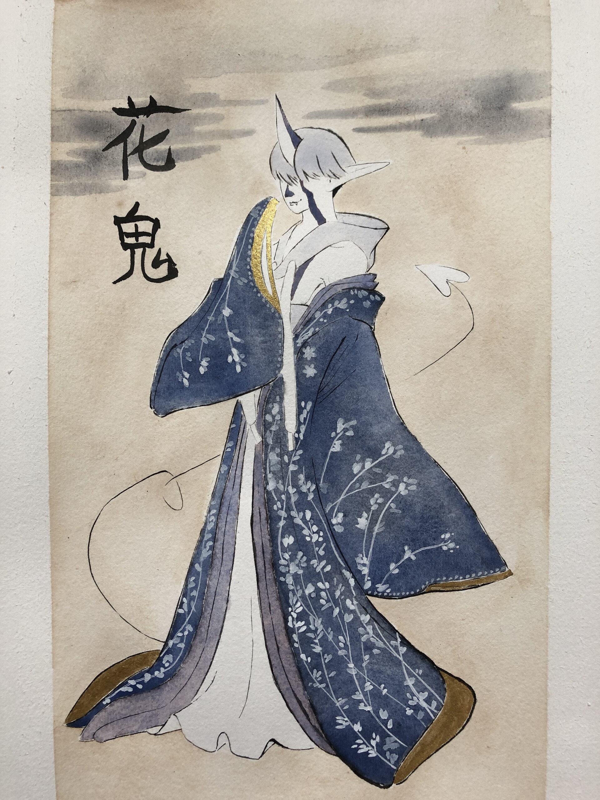 ArtStation - 花鬼 or "Flower Demon"