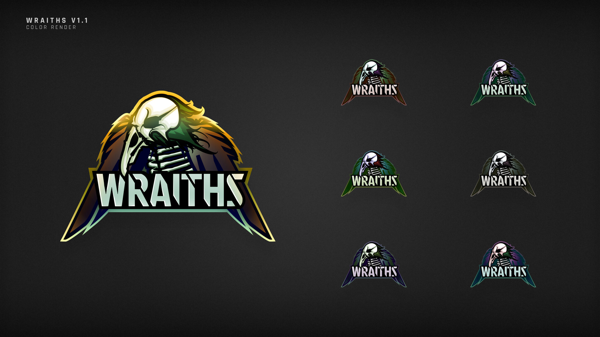 ArtStation - Wraiths Esports logo
