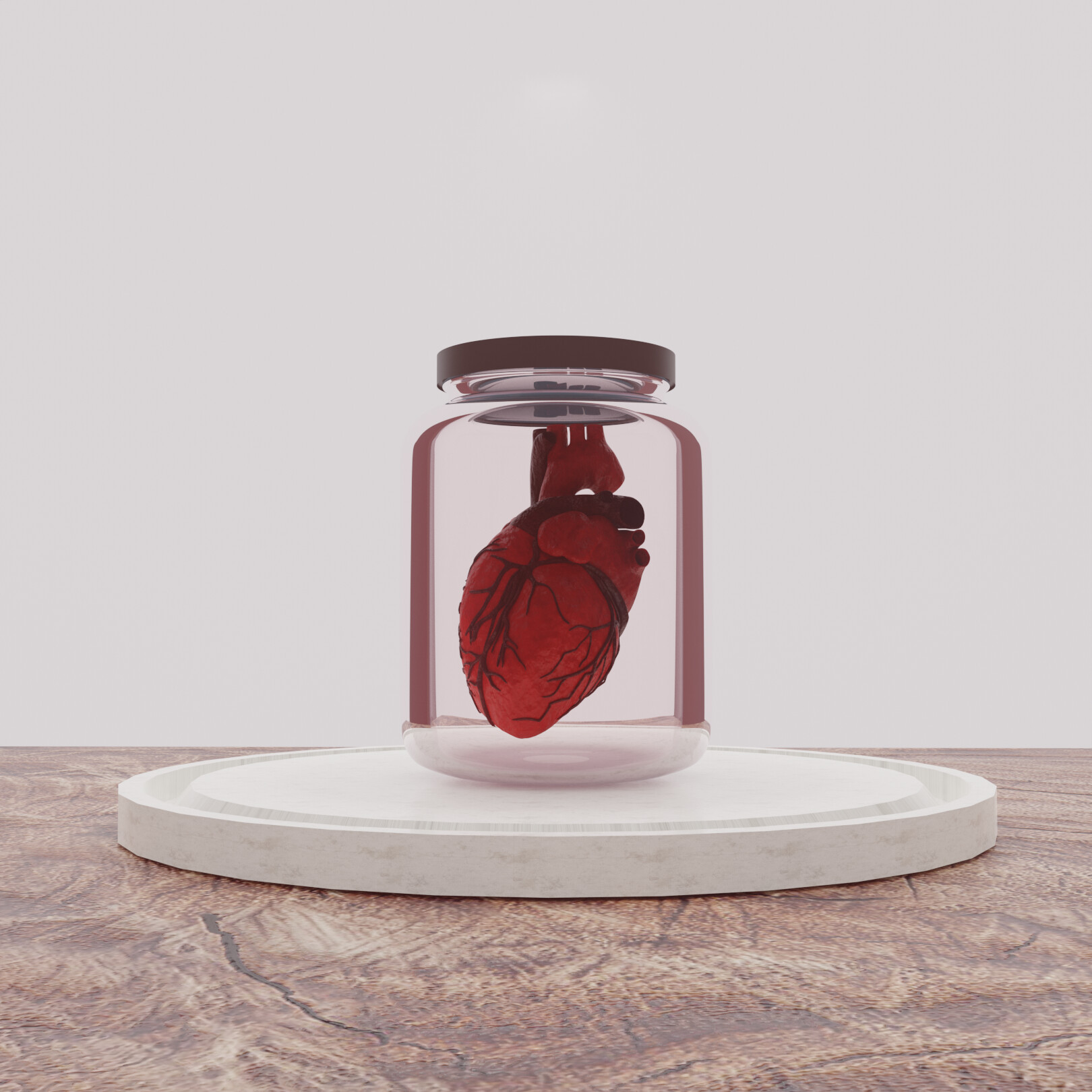 ArtStation - HEART IN A JAR