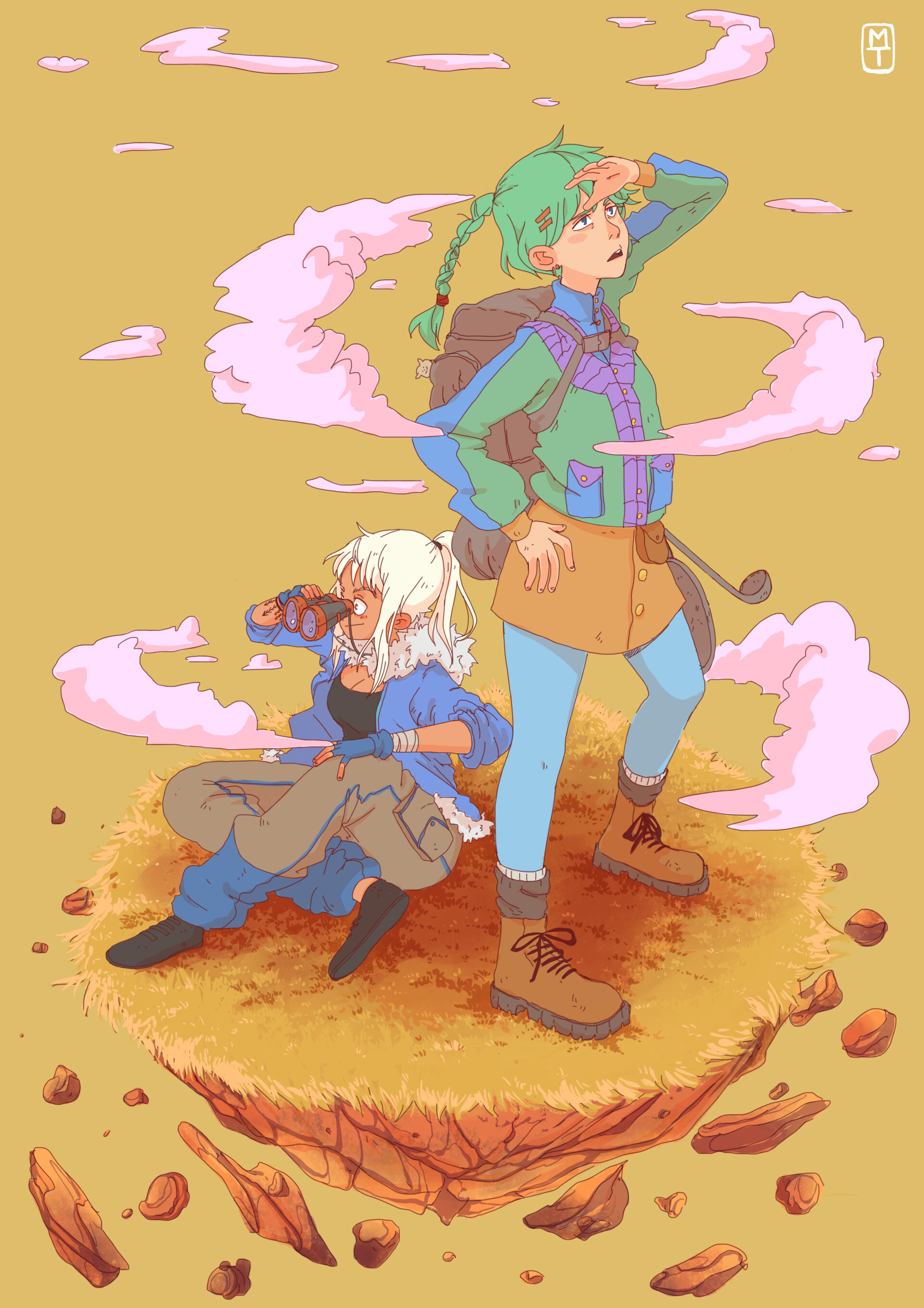 ArtStation - Make a pose so we look like we're adventurers