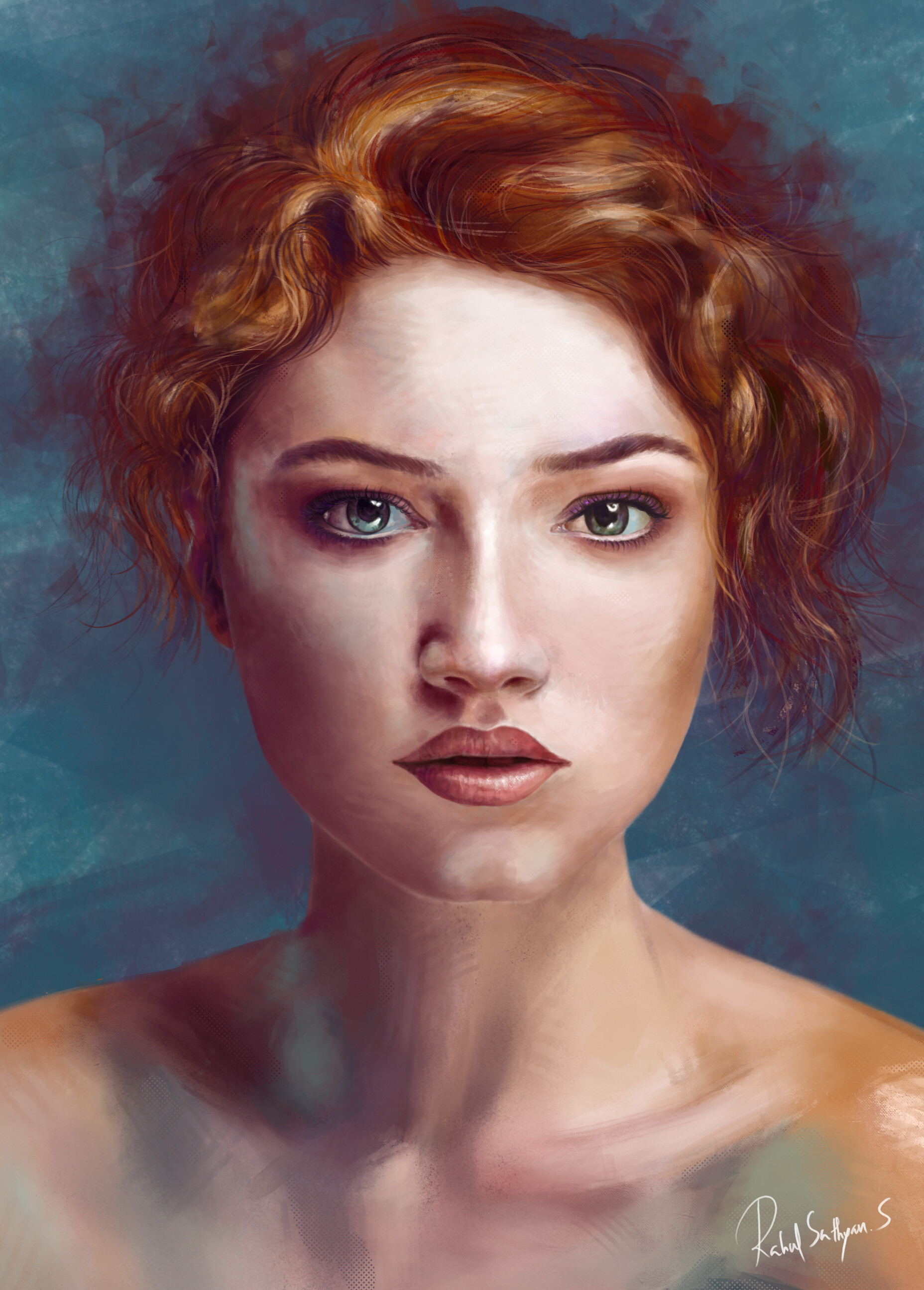 ArtStation - Lady Portrait Study