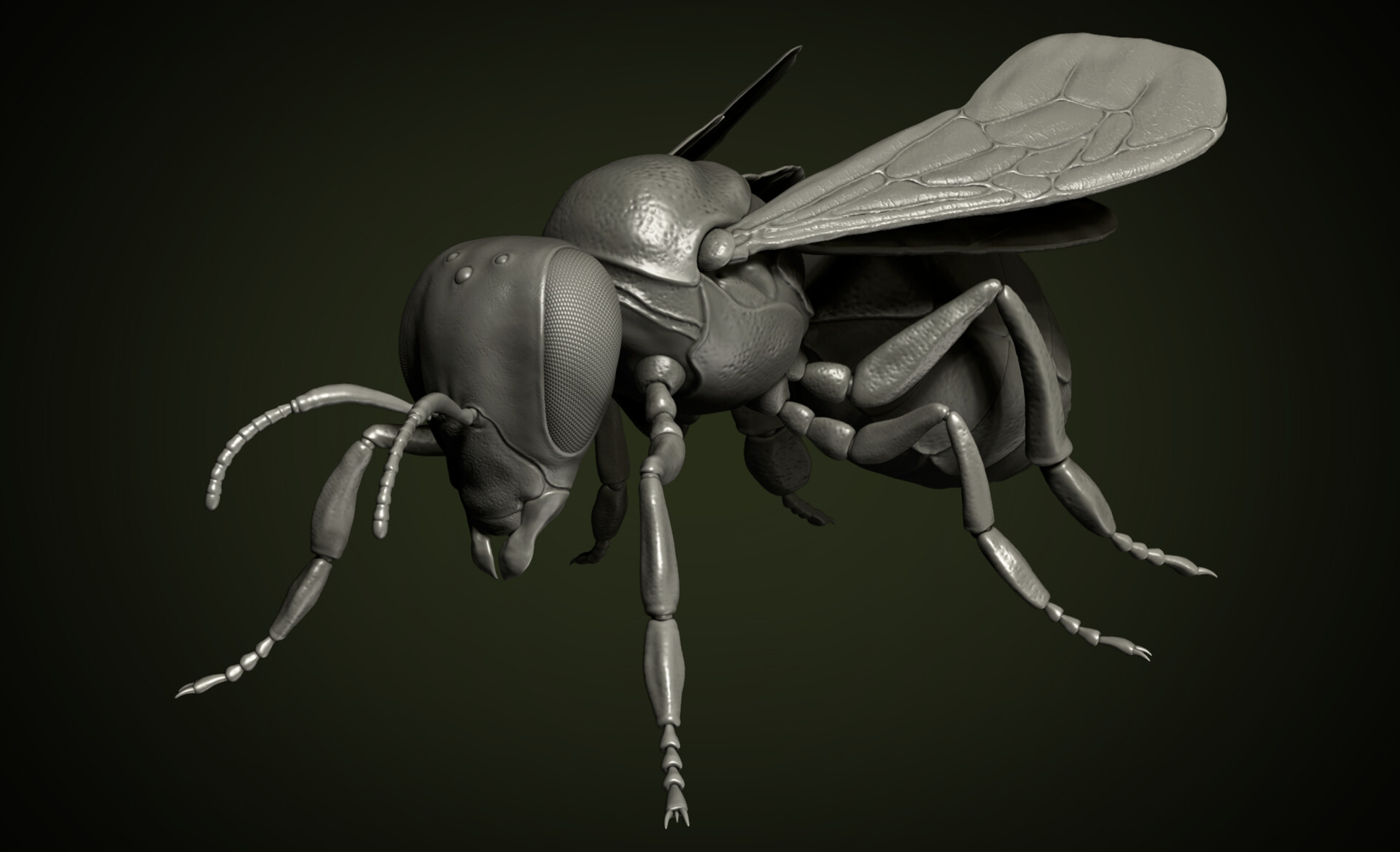 ArtStation - Bee Sculpt