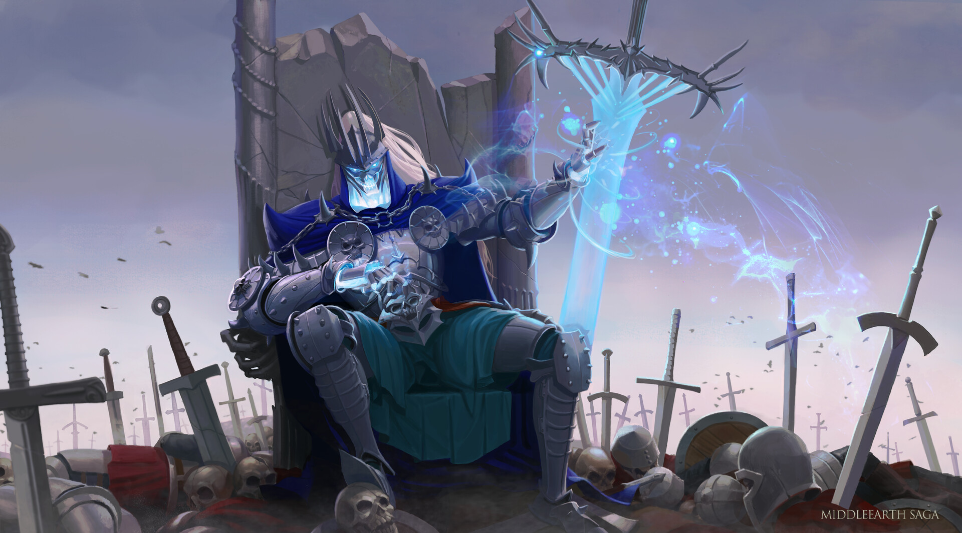 ArtStation - Skull King Illustration