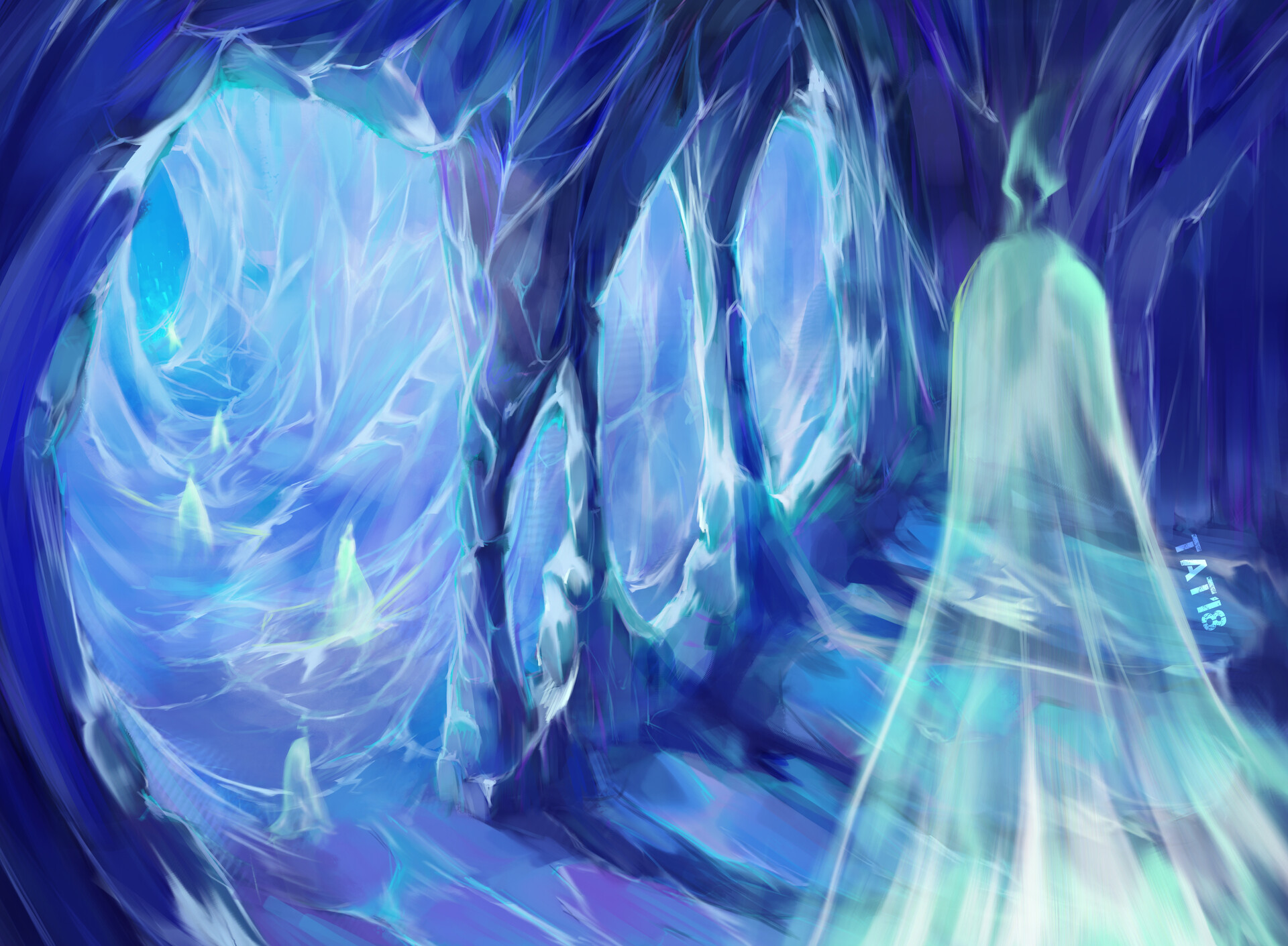 ArtStation - Ice cave