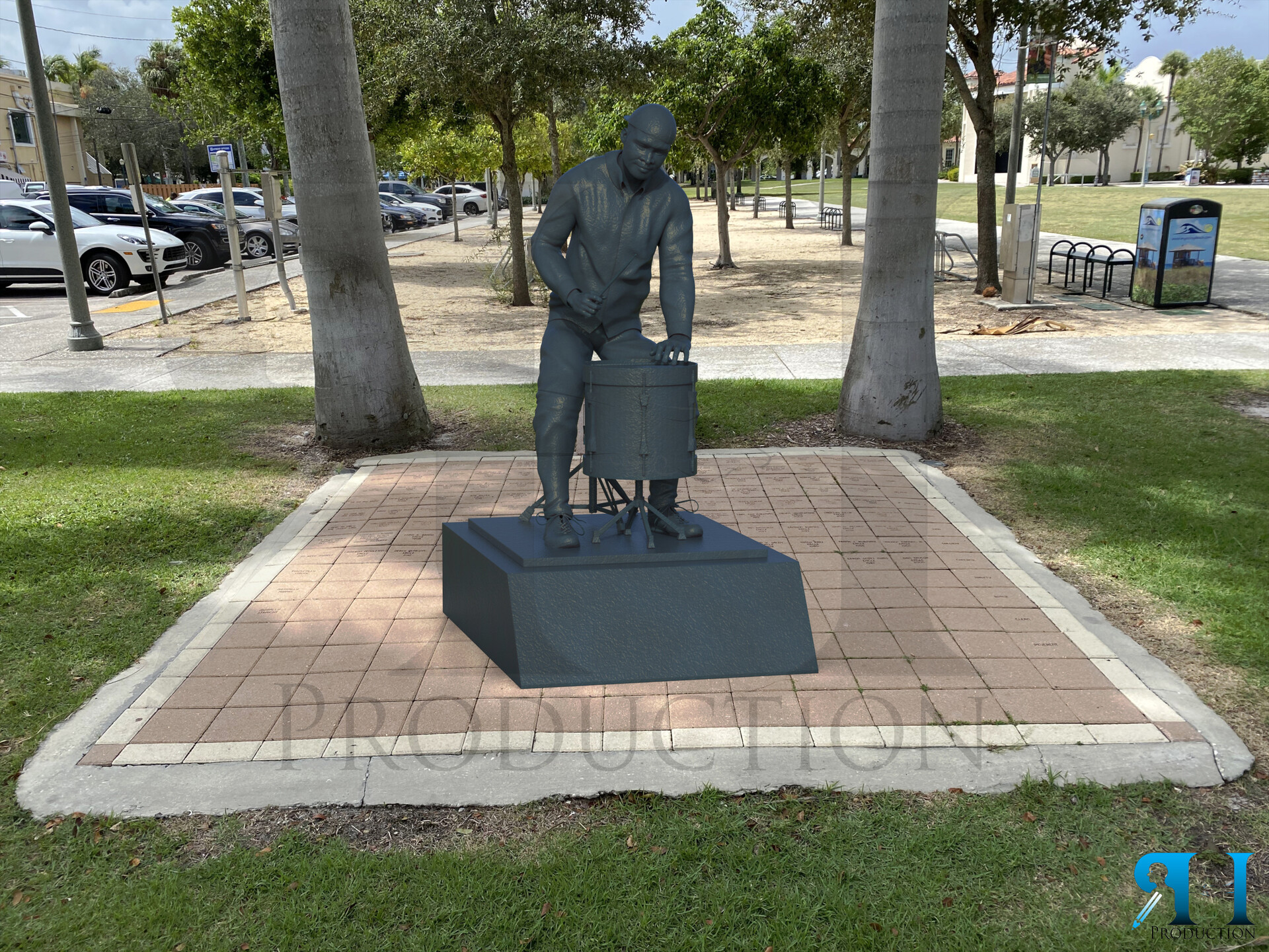 ArtStation - Statue Model For Printing