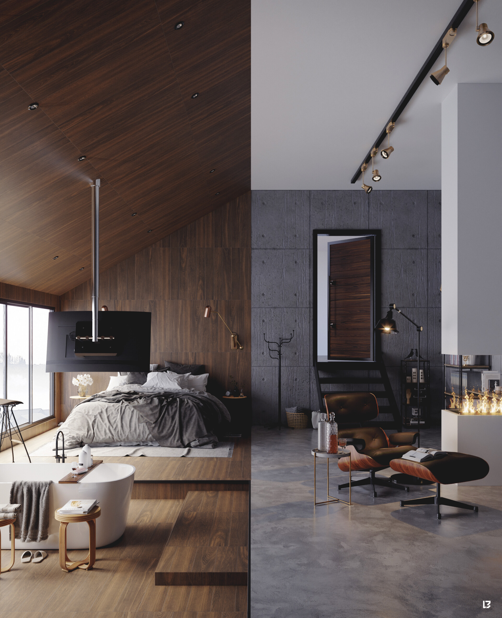 ArtStation - Two world in one