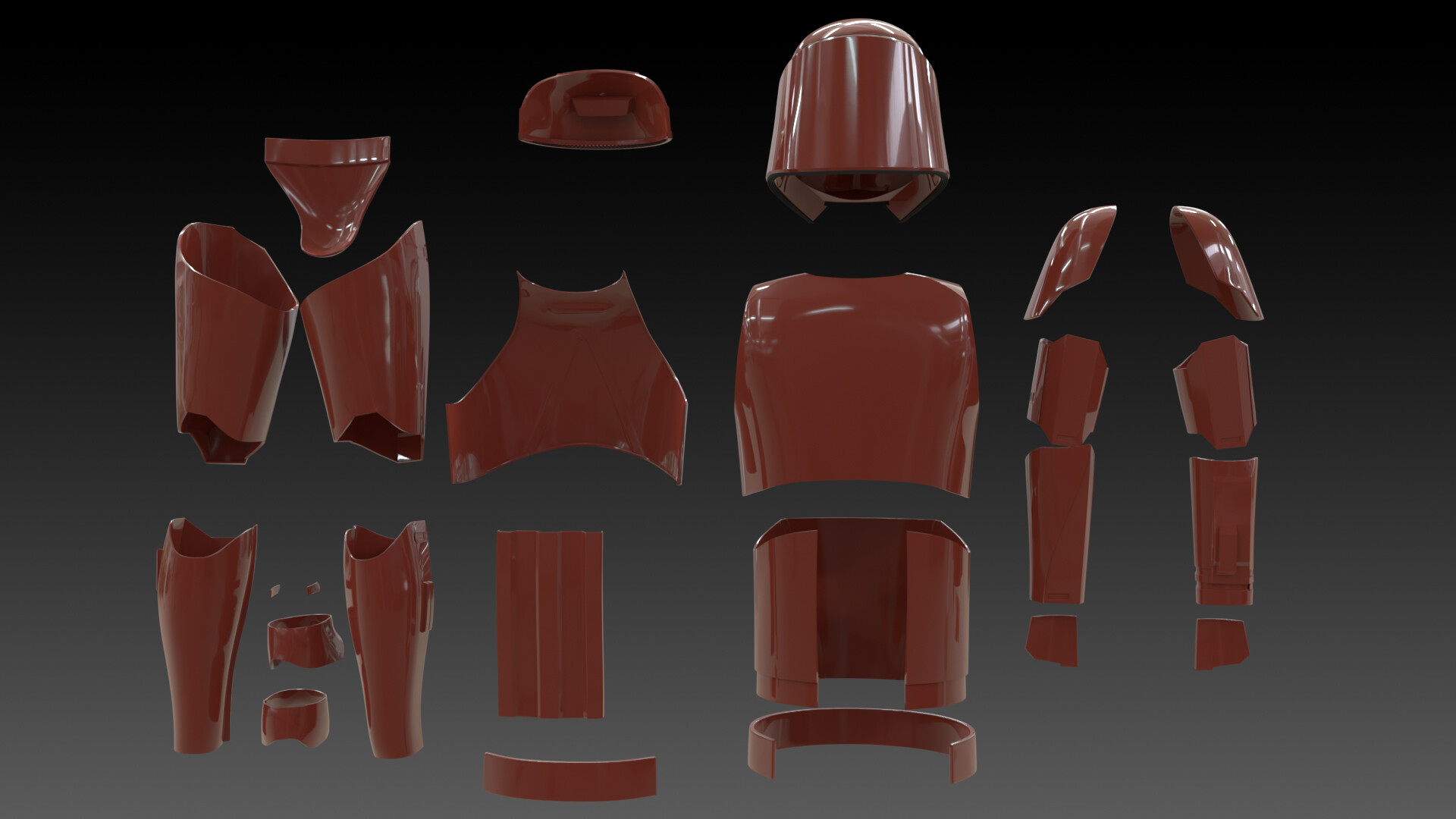 Sascha Young - Sovereign Protector 3D printable armor