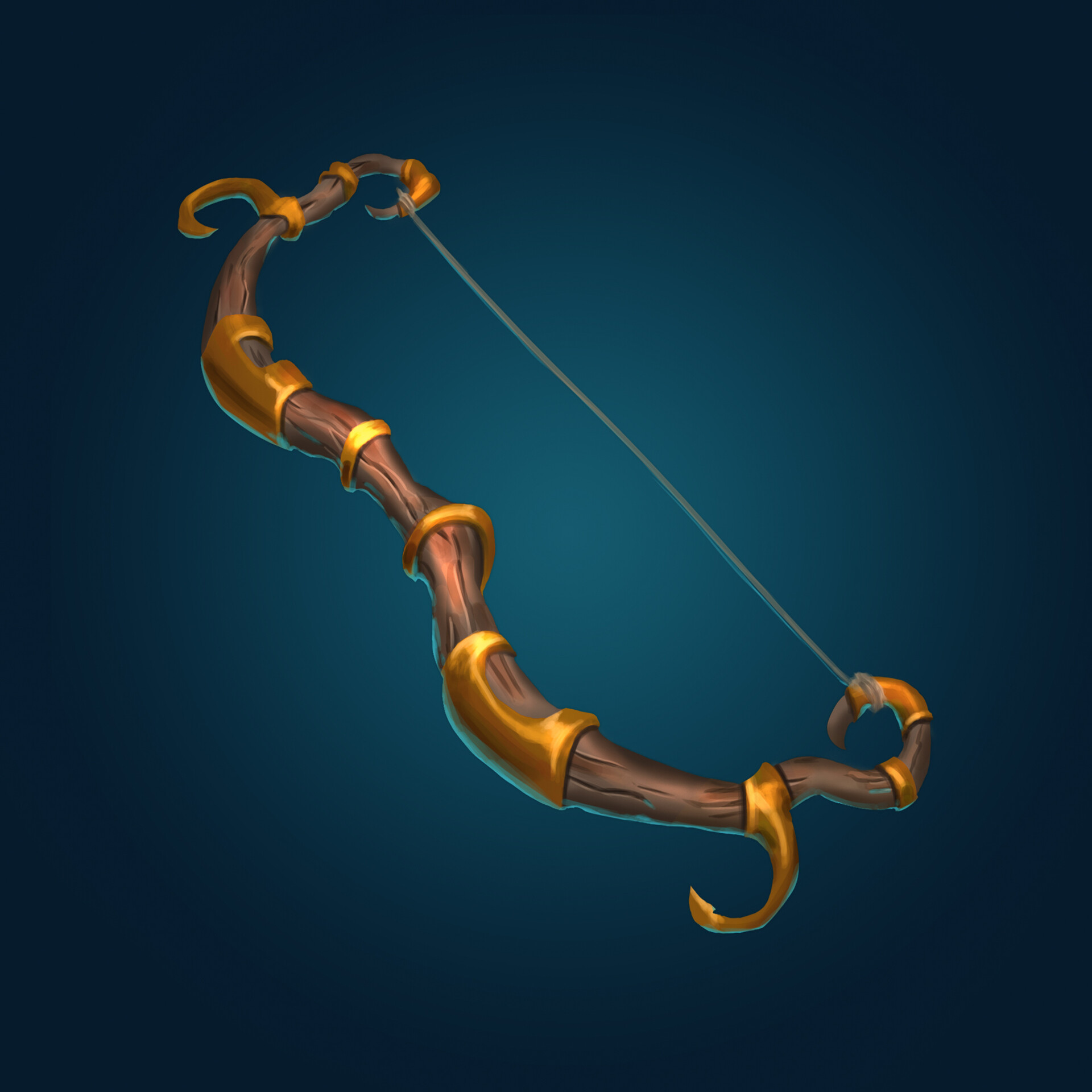ArtStation - Stylezed Wooden Bow