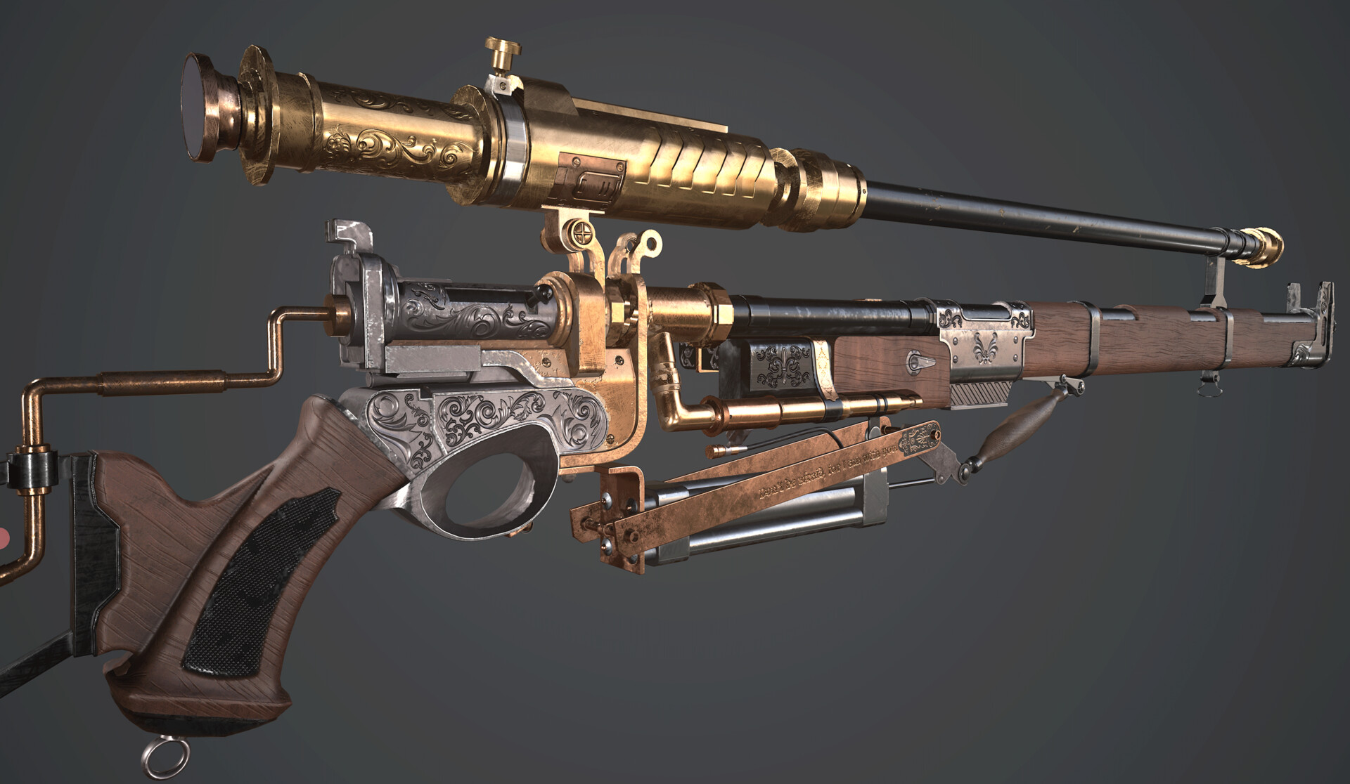Park yongnam - Pneumatic Rifle Concept Gun!!! the order 1886