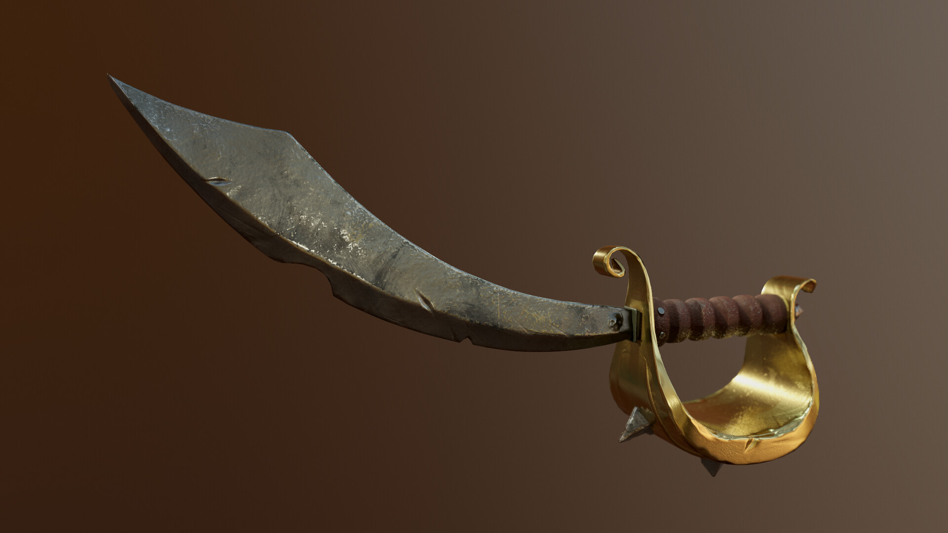 ArtStation - 3D Pirate sword