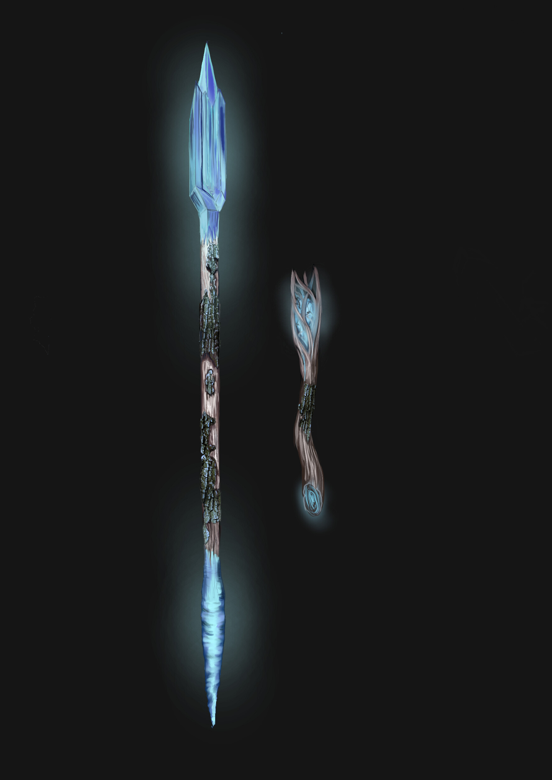 ArtStation - Frozen stick