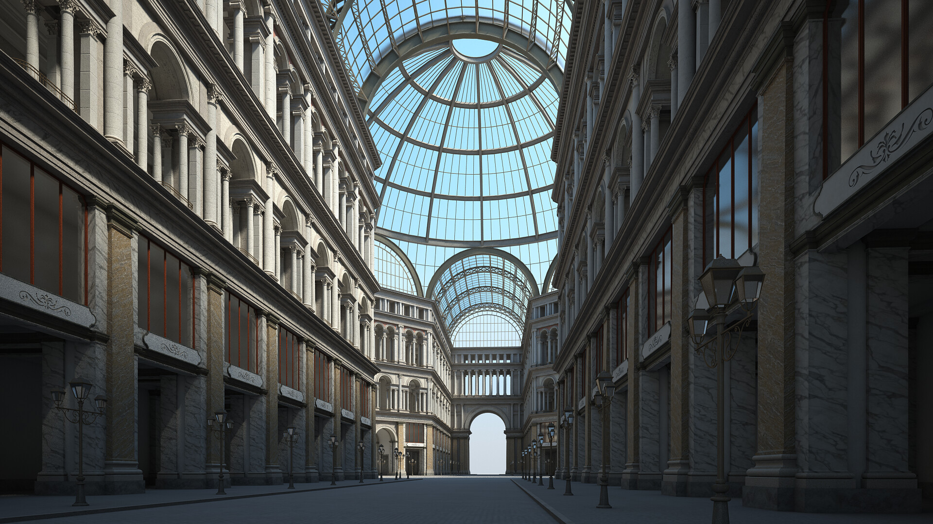 ArtStation - Gallery of an Imperial Palace