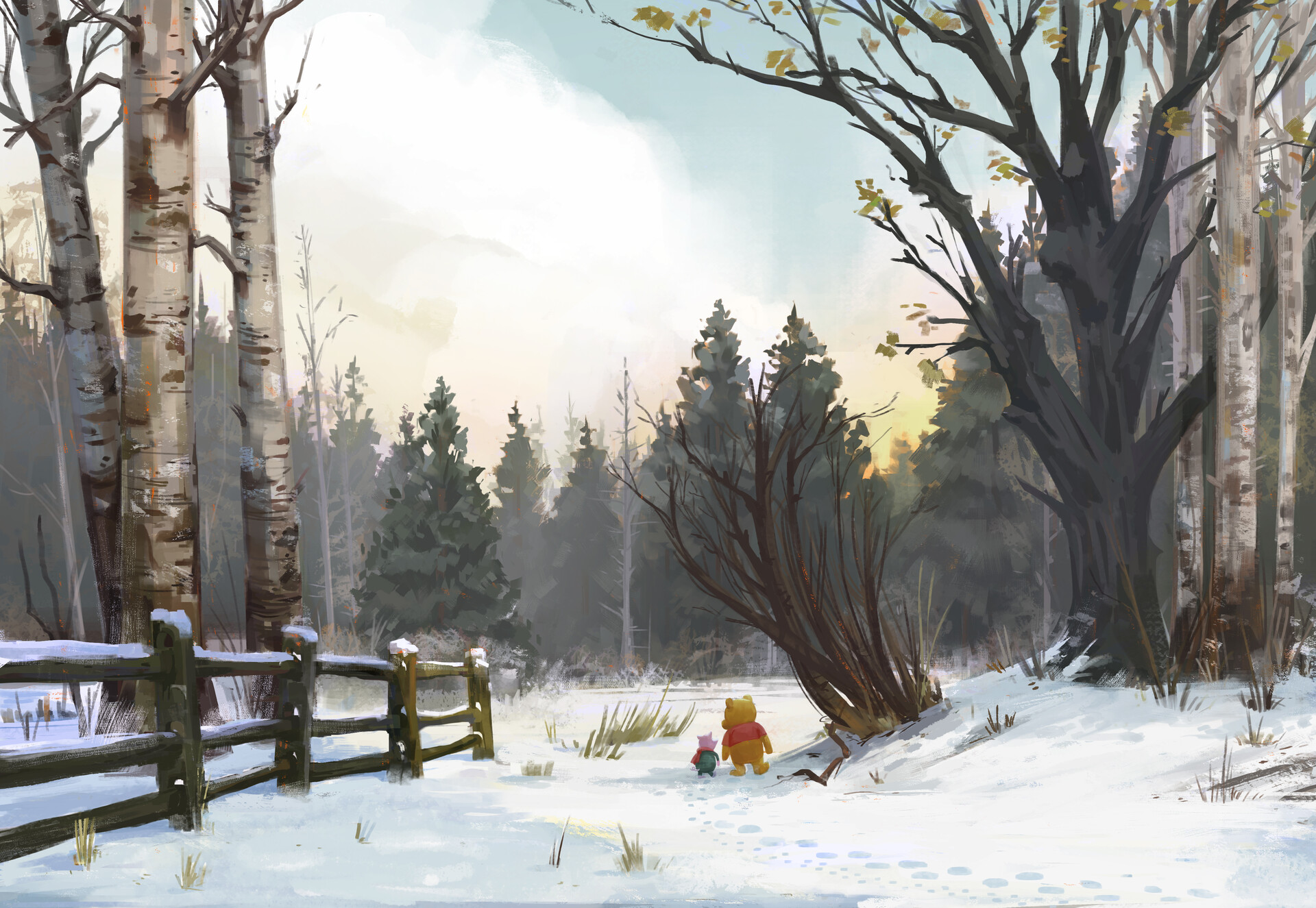 ArtStation - Winnie the Pooh