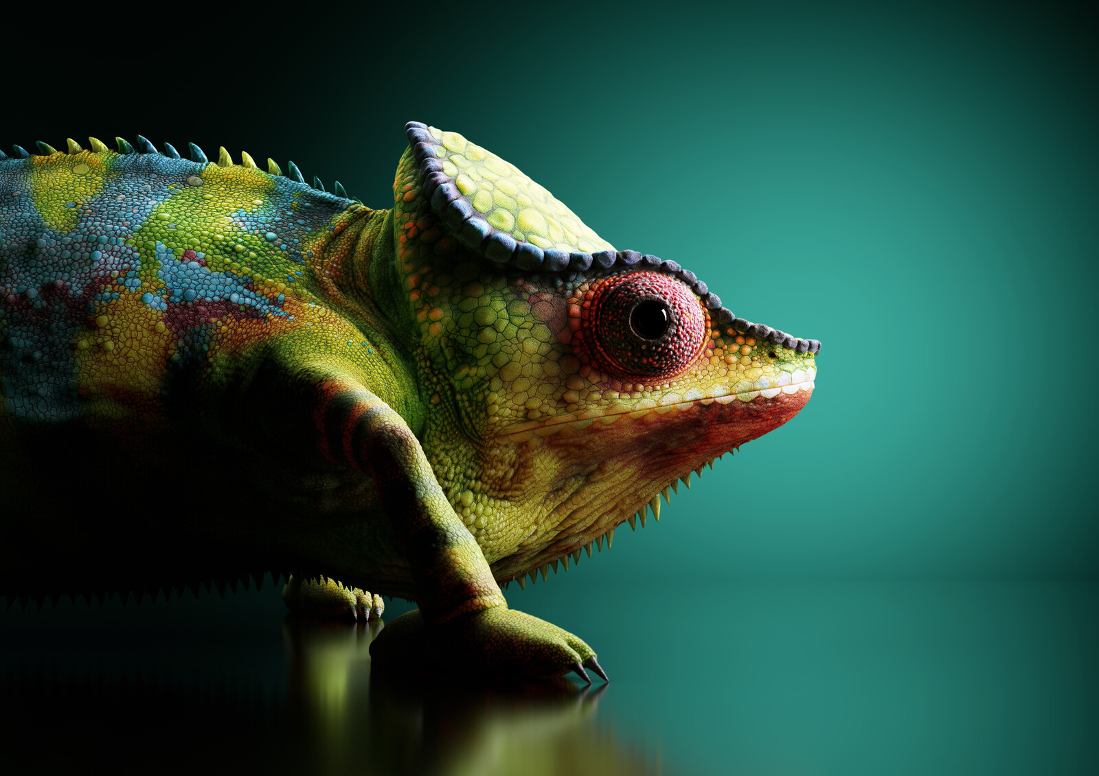 Ken Matsui - George The Chameleon VFX