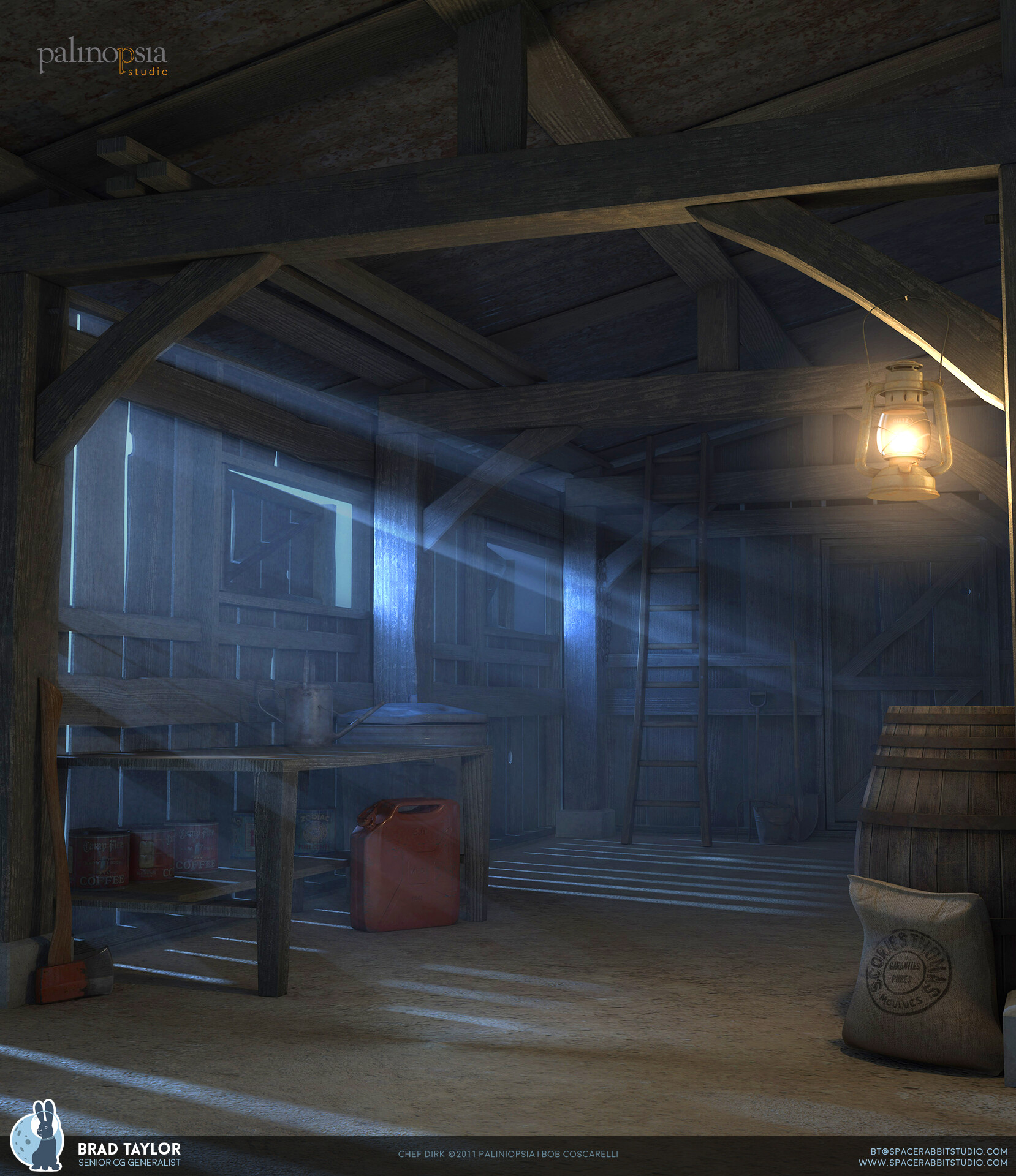 ArtStation - Chef Dirk Background Plates