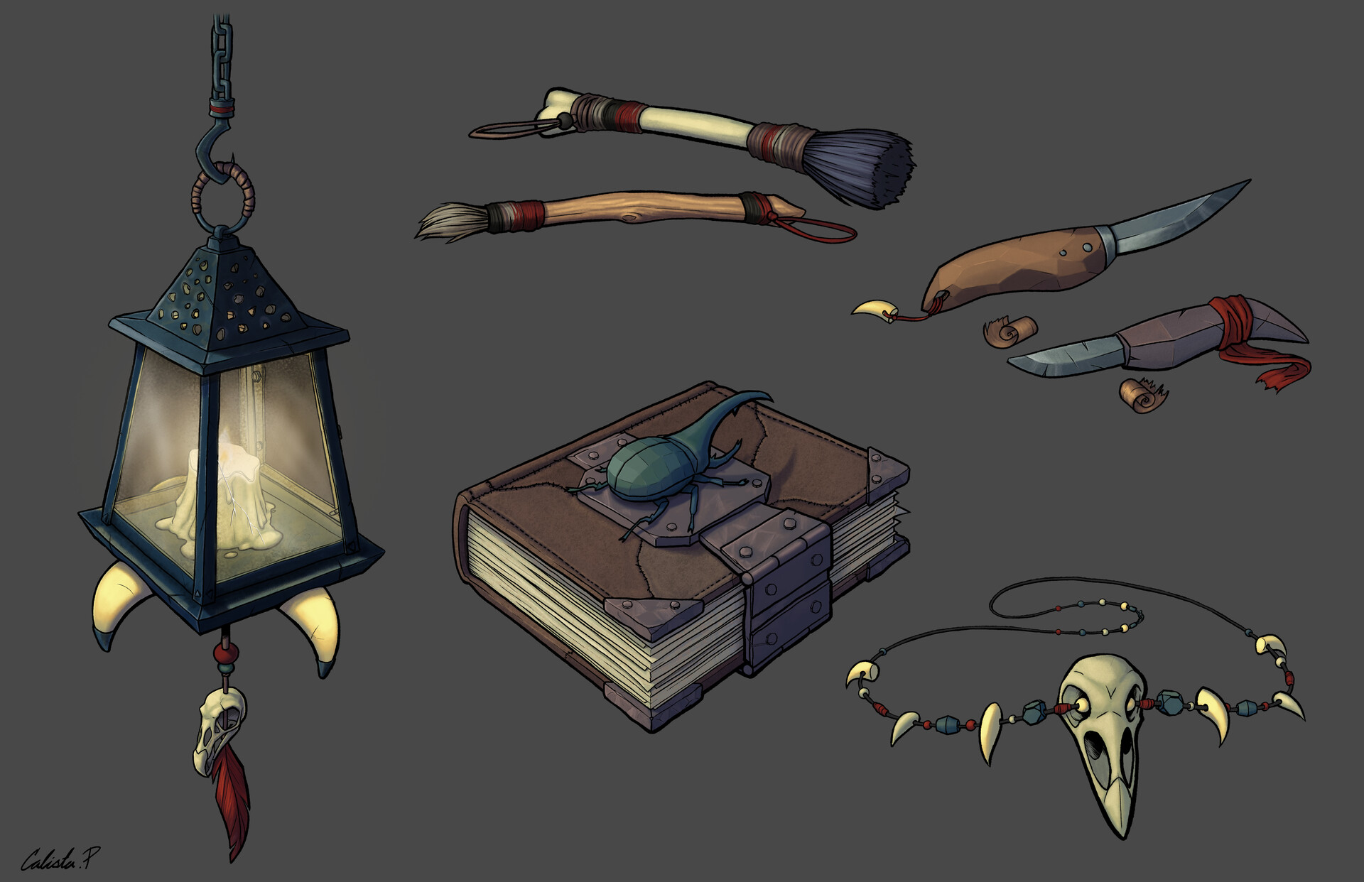 Calista Petryshyn - Character props