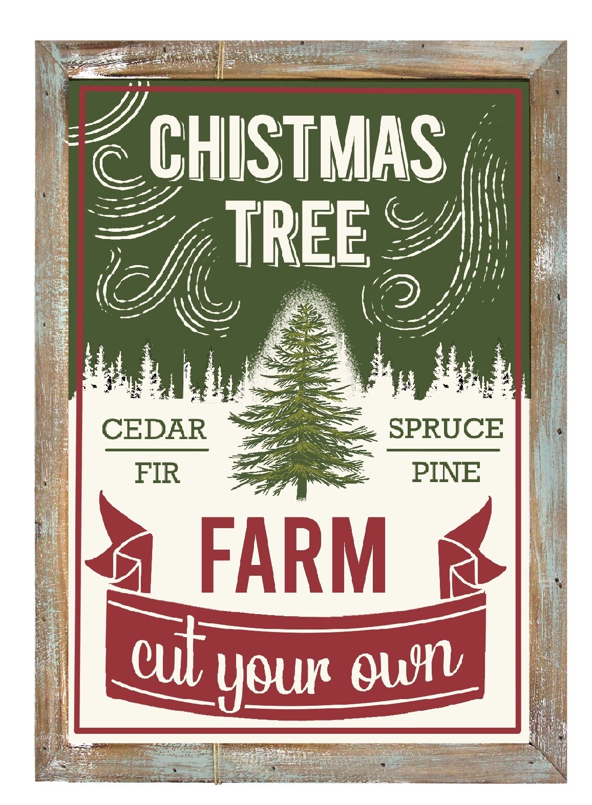 ArtStation - Christmas Tree Sign