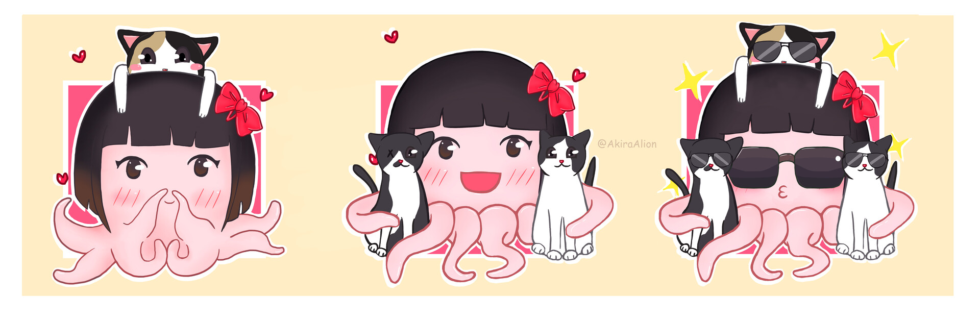 ArtStation - Chibi Octopus Girl