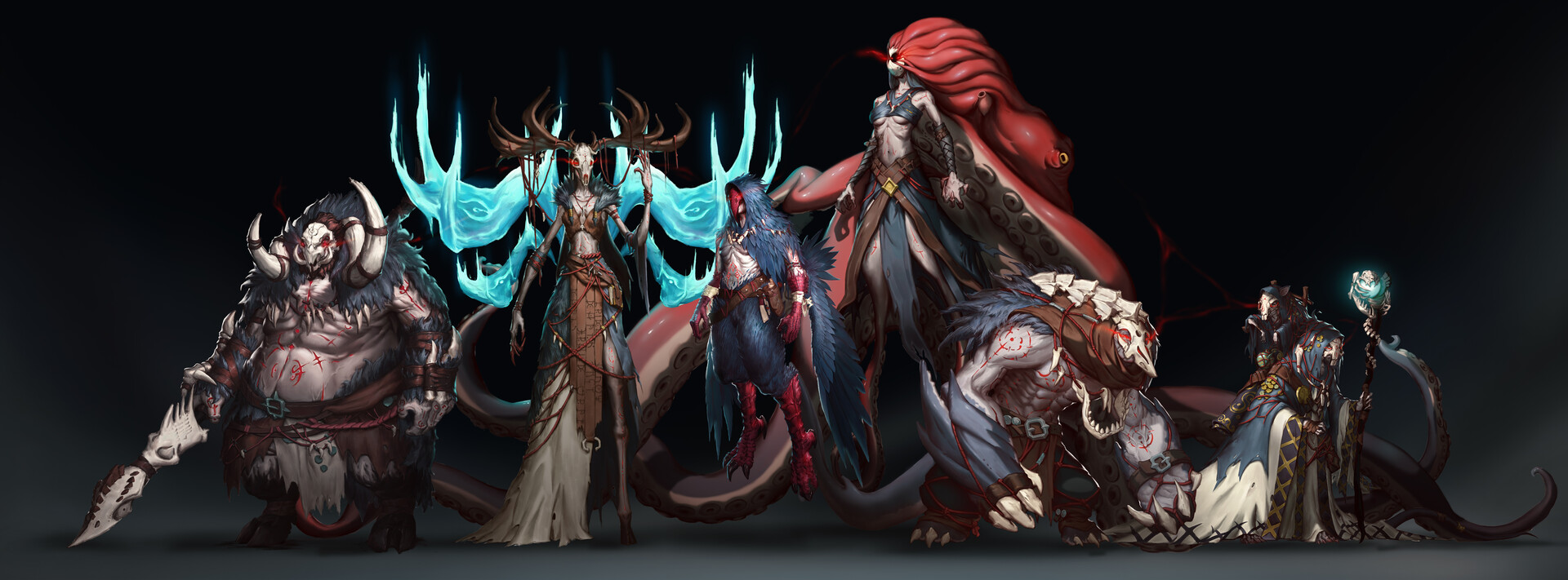 ArtStation - Nightmare Legion All Character