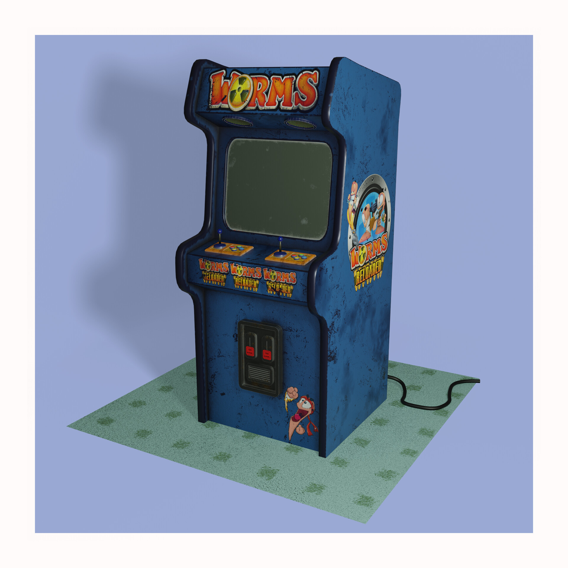 Adrián Videla - Worms: Reloaded - Arcade Machine