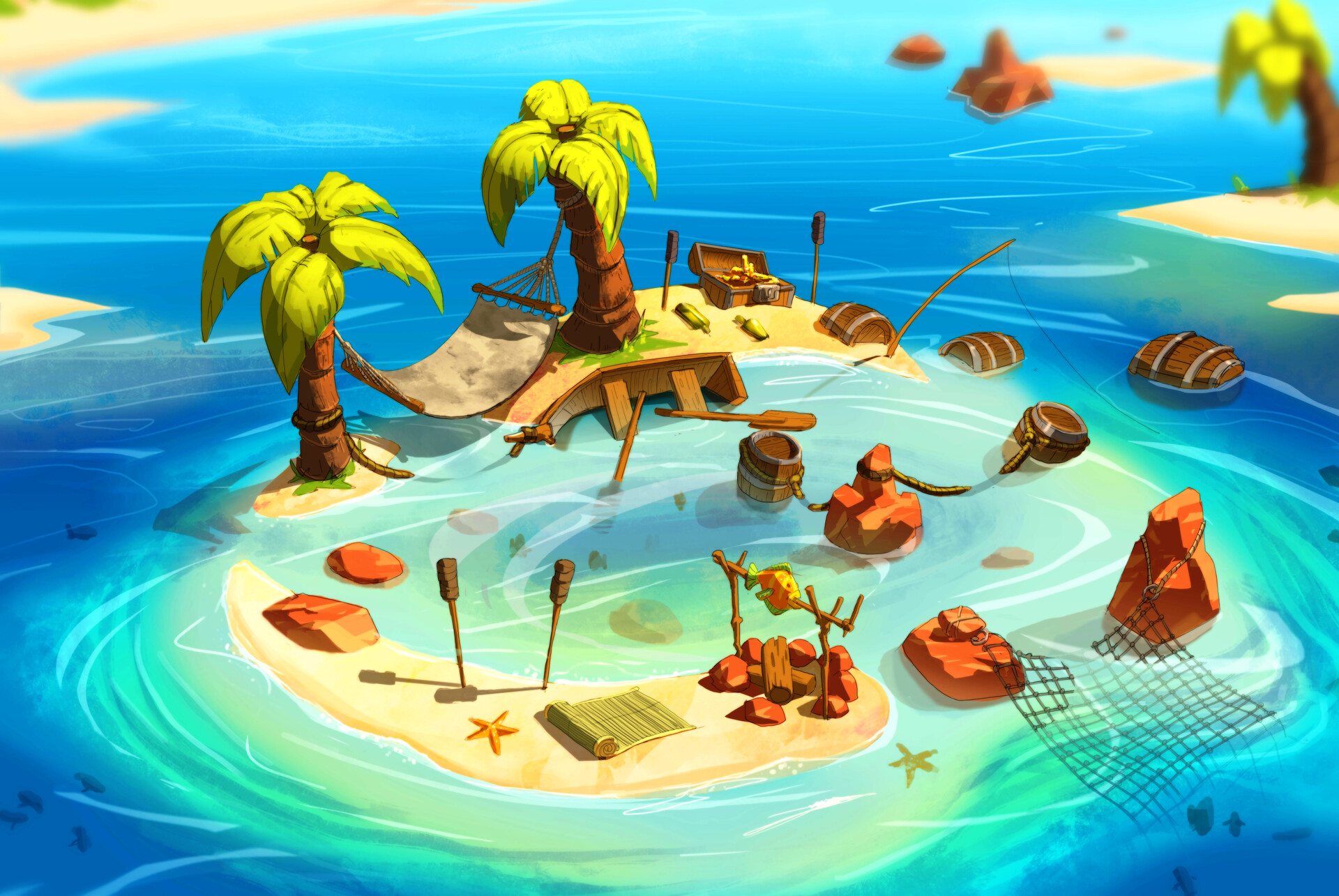 ArtStation - Island Getaway