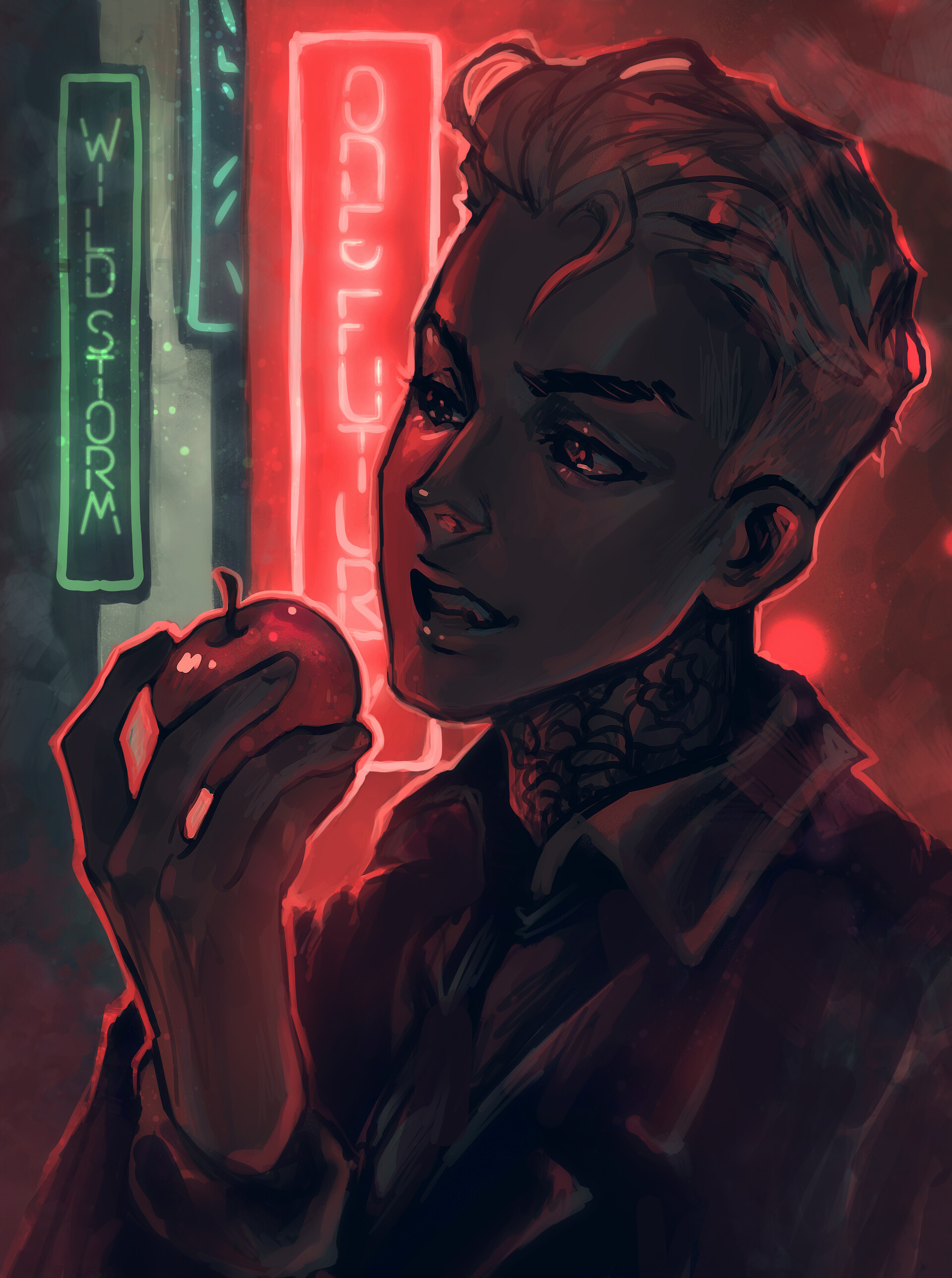 ArtStation - Neon lights