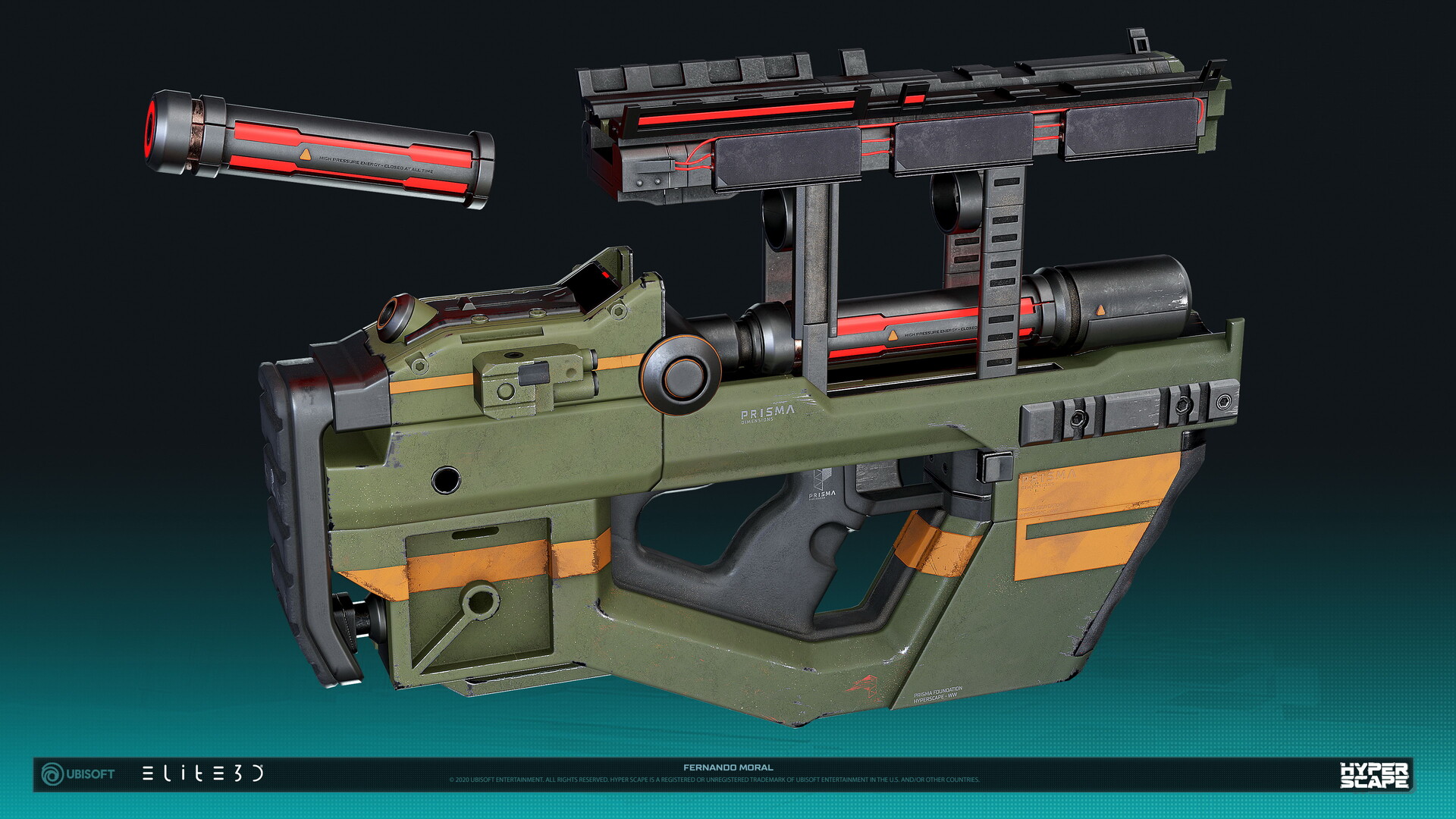 elite3d studio - Hyper Scape Weapons and Weapon Skins