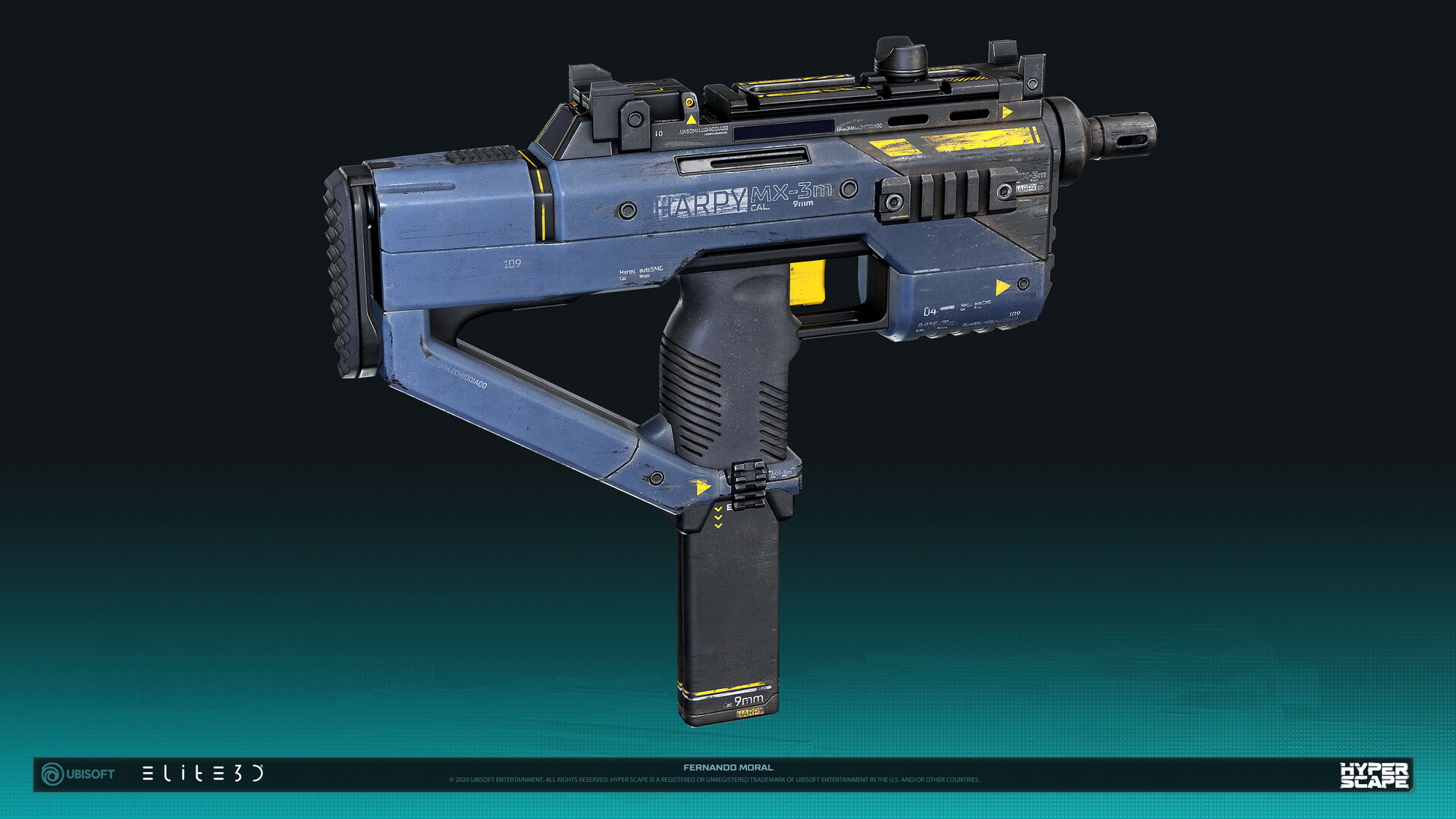 elite3d studio - Hyper Scape Weapons and Weapon Skins