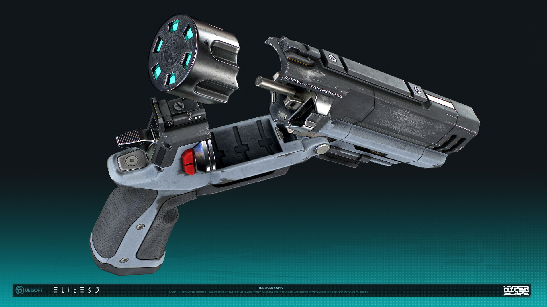 elite3d studio - Hyper Scape Weapons and Weapon Skins