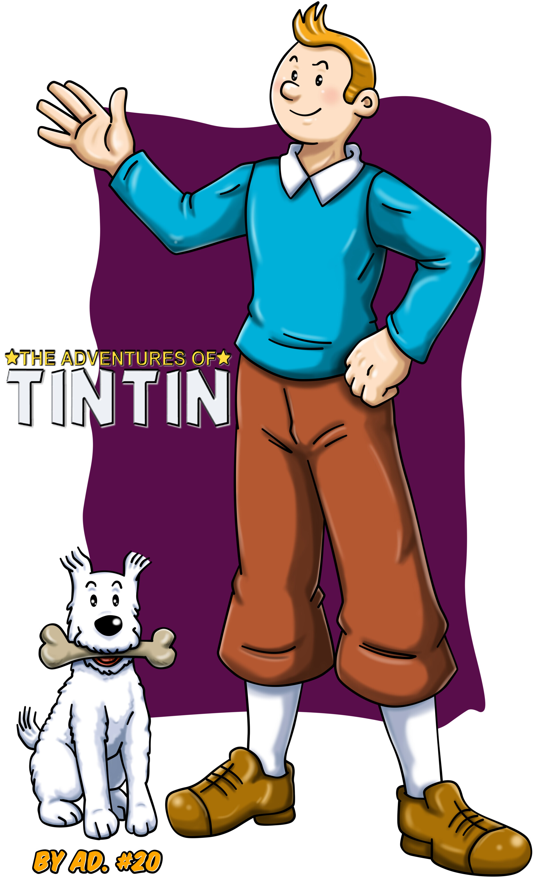 ArtStation - THE ADVENTURES OF TINTIN
