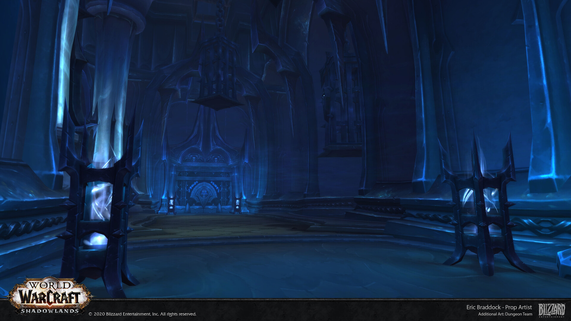 Eric Braddock - Torghast Props: Spike traps, Braziers, Guillotines, Chains