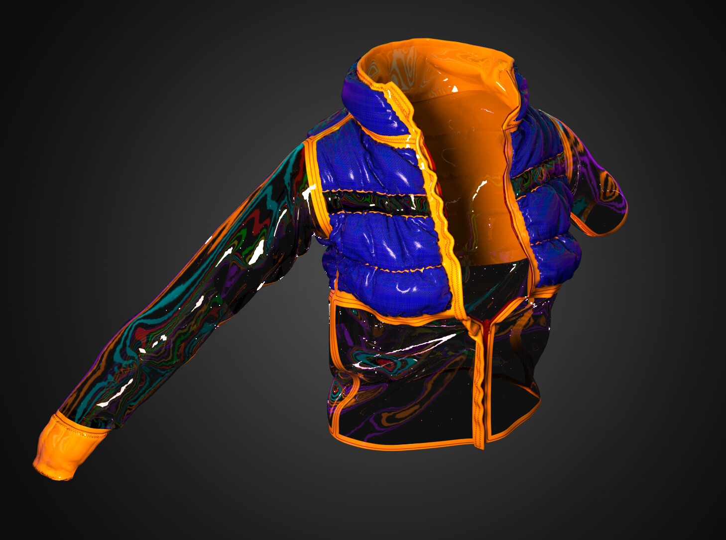 ArtStation - -WIP- Cyberpunk jacket