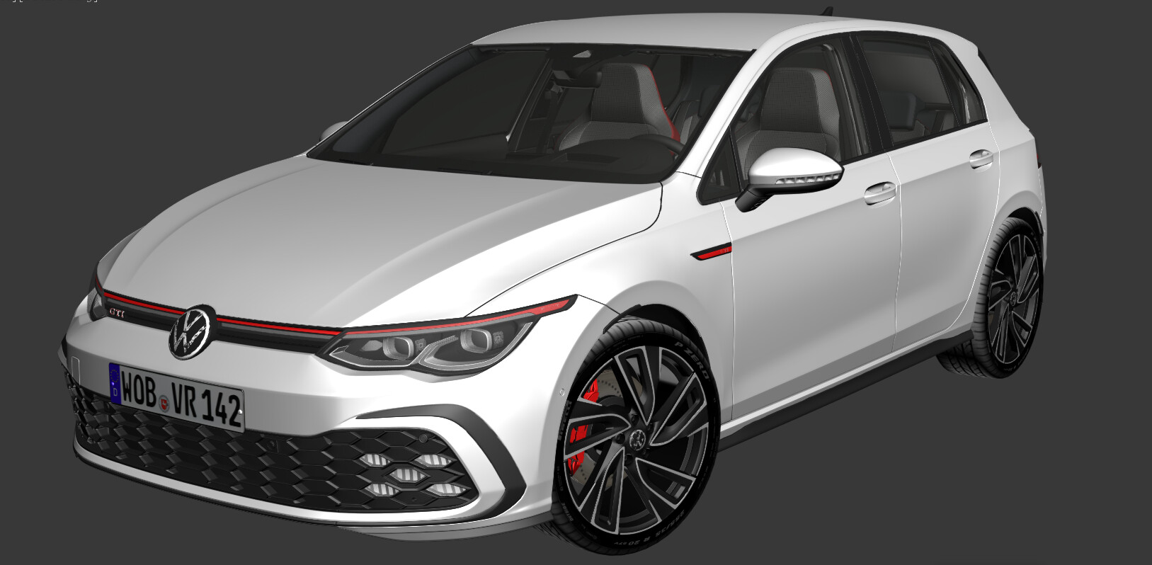 ArtStation - VW Golf Gti 2020