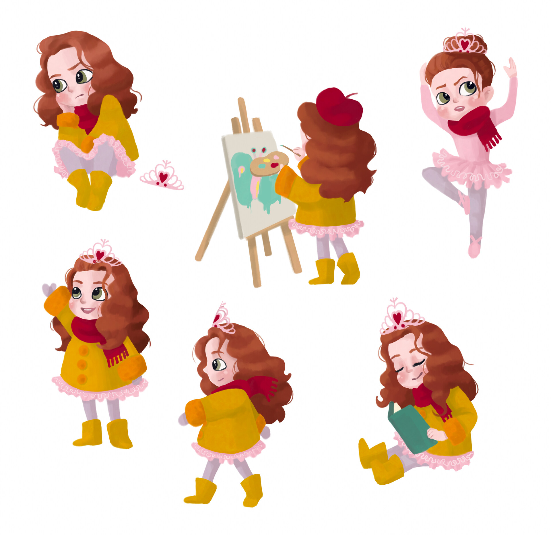 ArtStation - Lilly Character Design