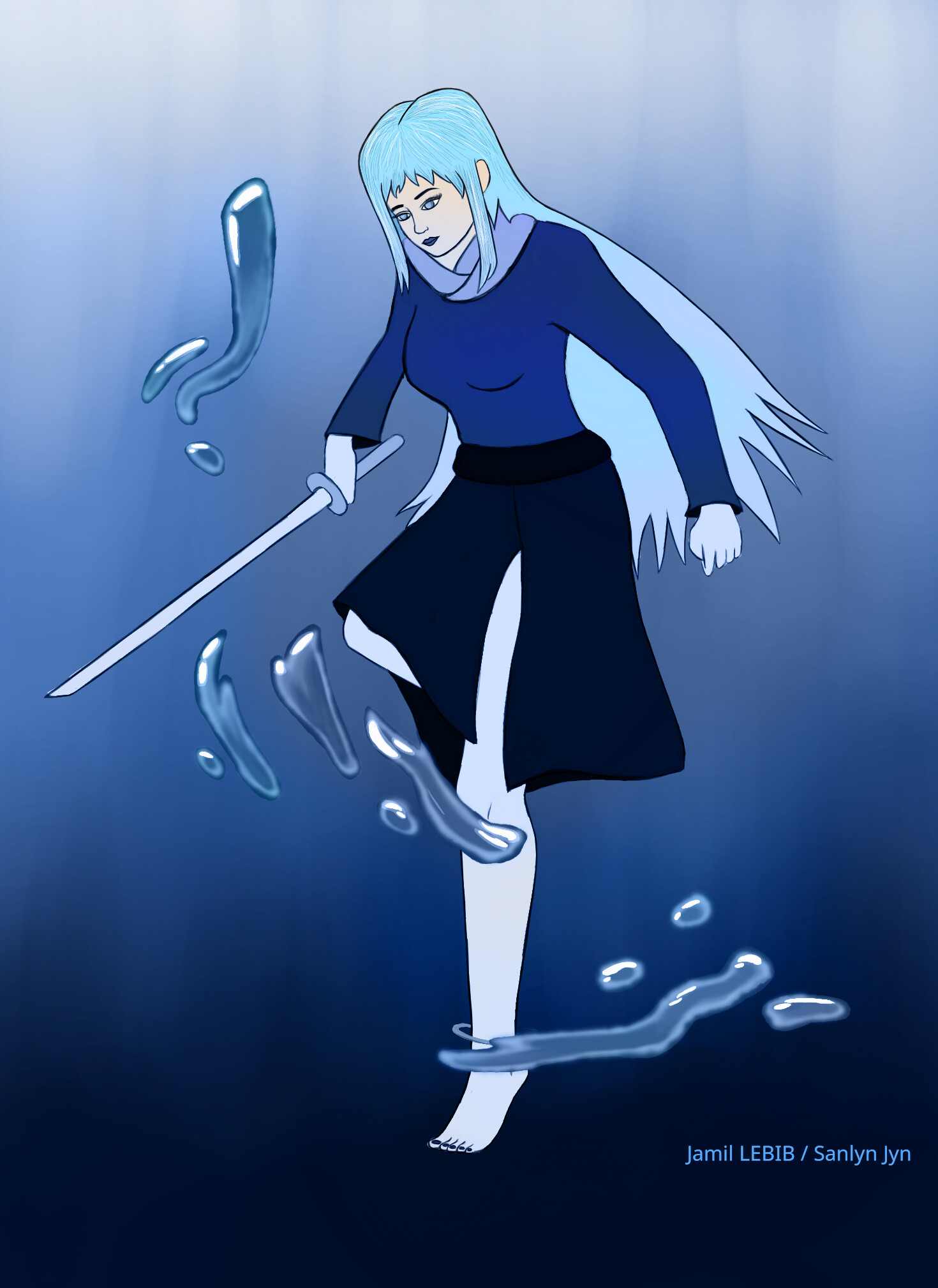 ArtStation - Ocean Lady