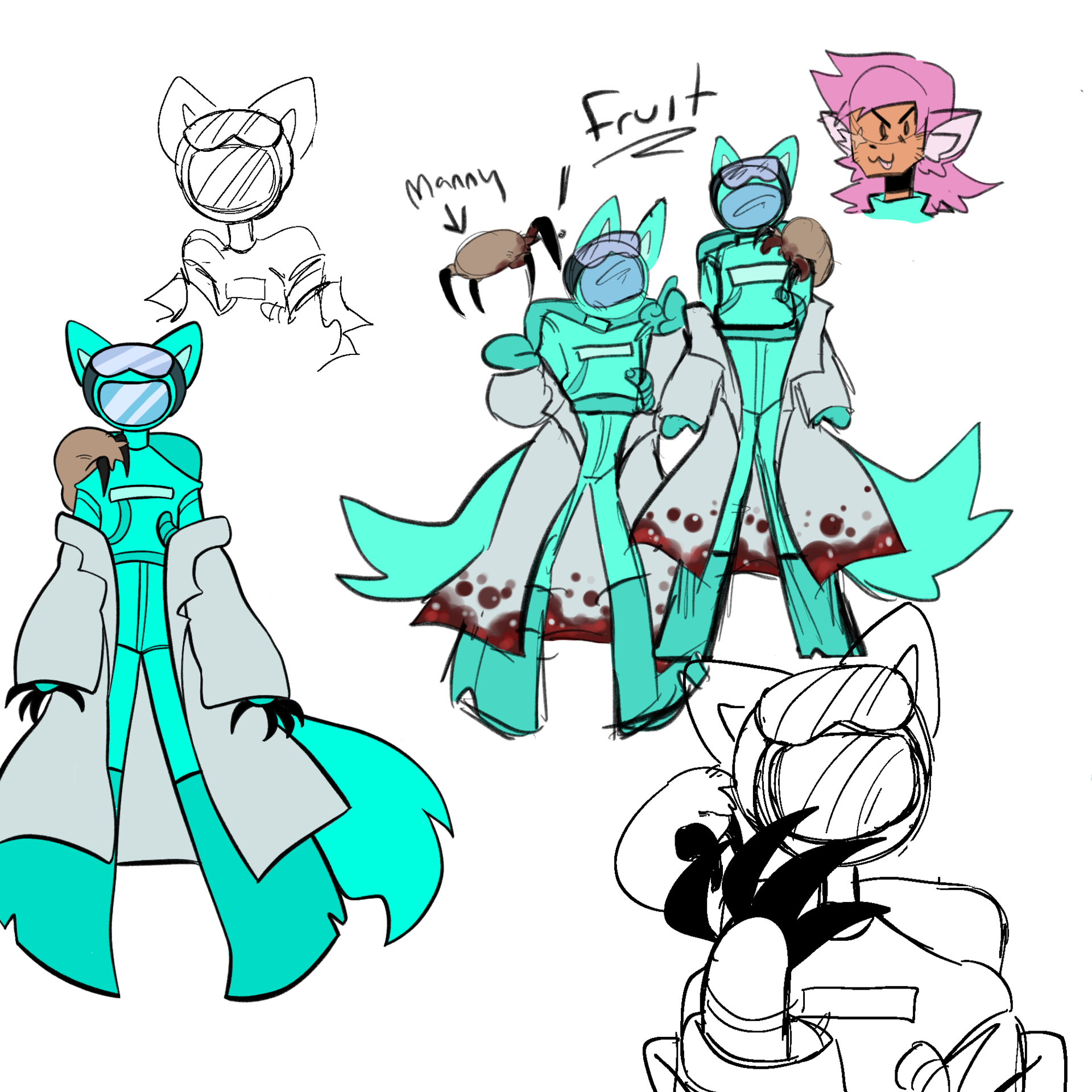 ArtStation - Among Us (BLOOD TW)