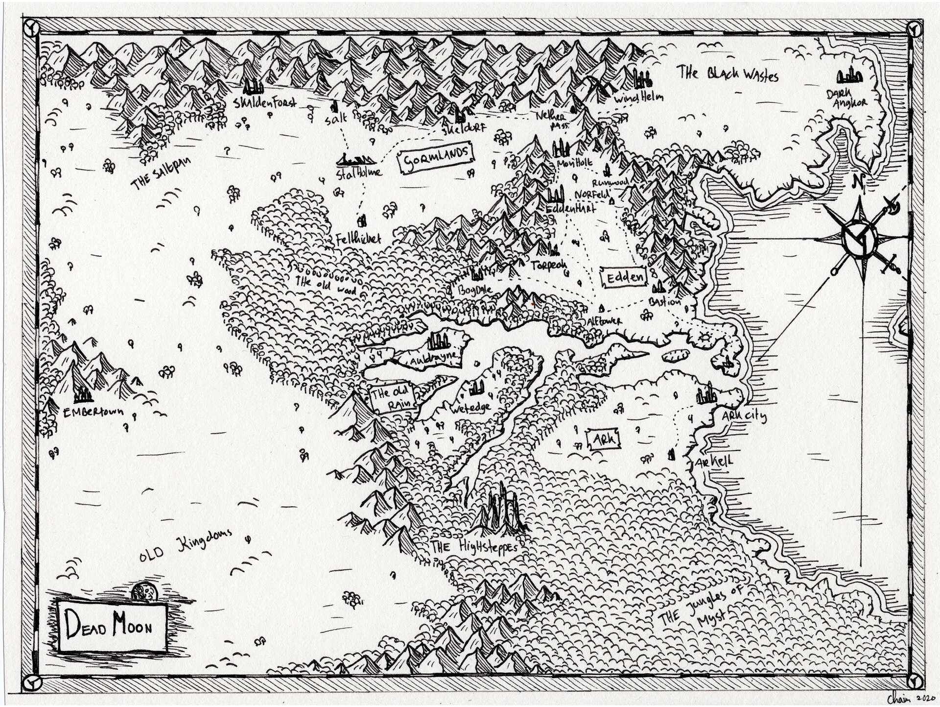 ArtStation - Dead Moon