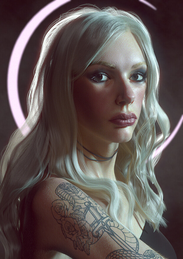 ArtStation - Snake Girl